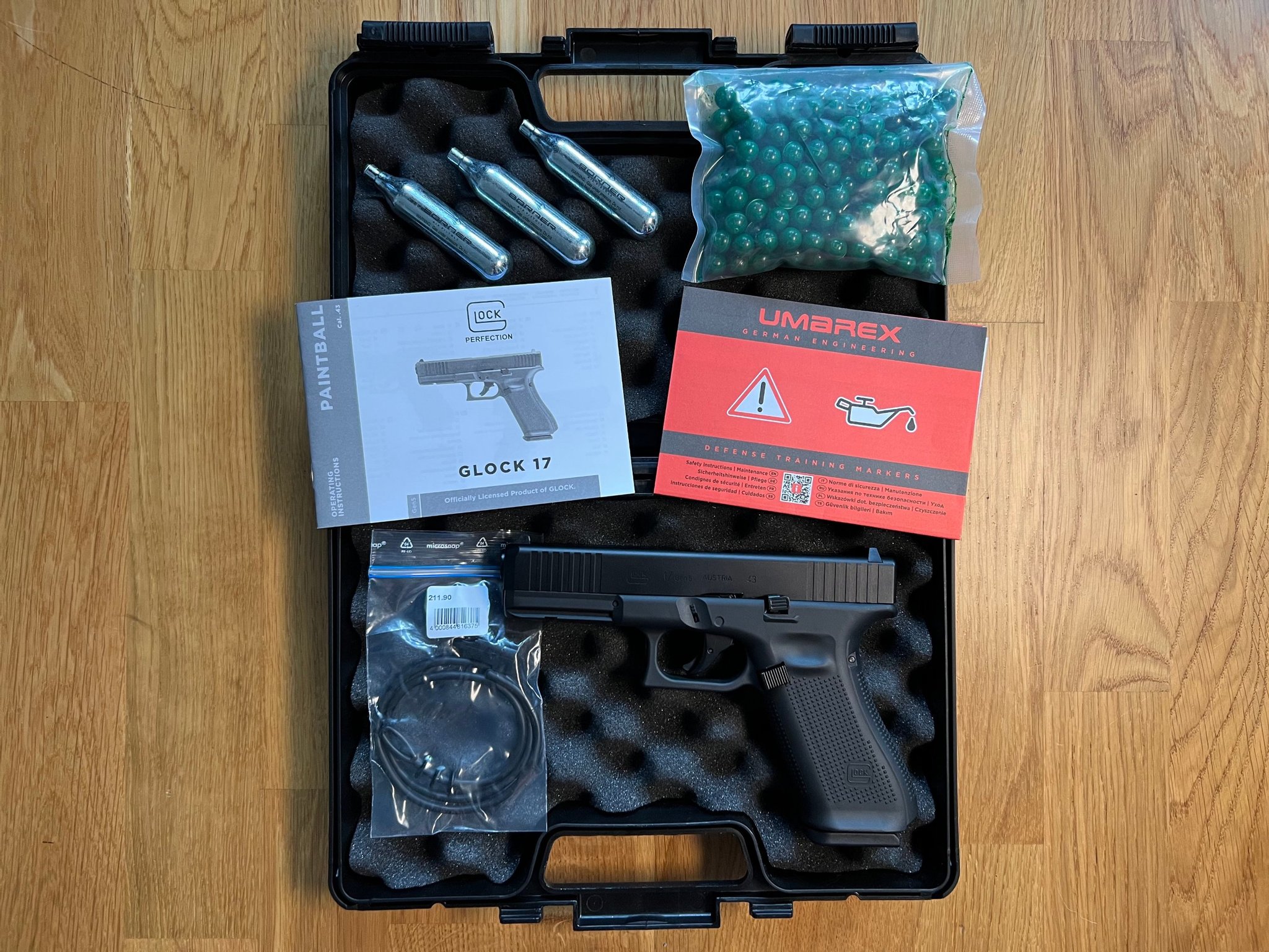 Se produkter som liknar NYSKICK Umarex T4E Glock 17 G.. på Tradera ...