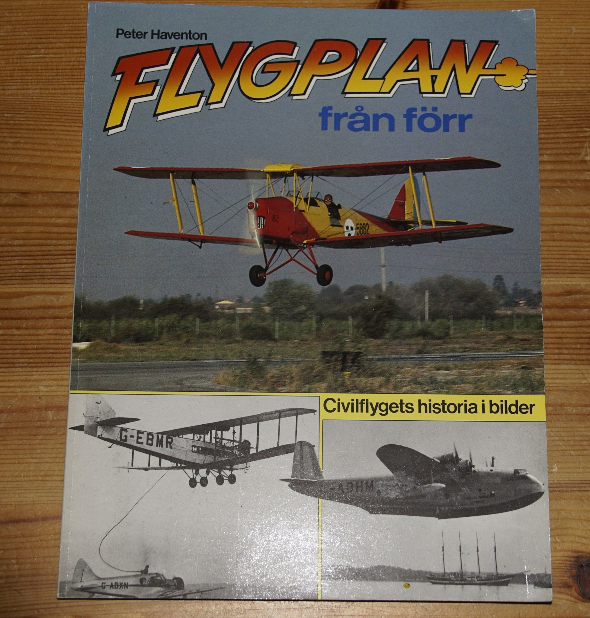 bra bok om flyg * FLYGPLAN FRÅN FÖRR CIVILFLYGE.. | Köp på Tradera ...