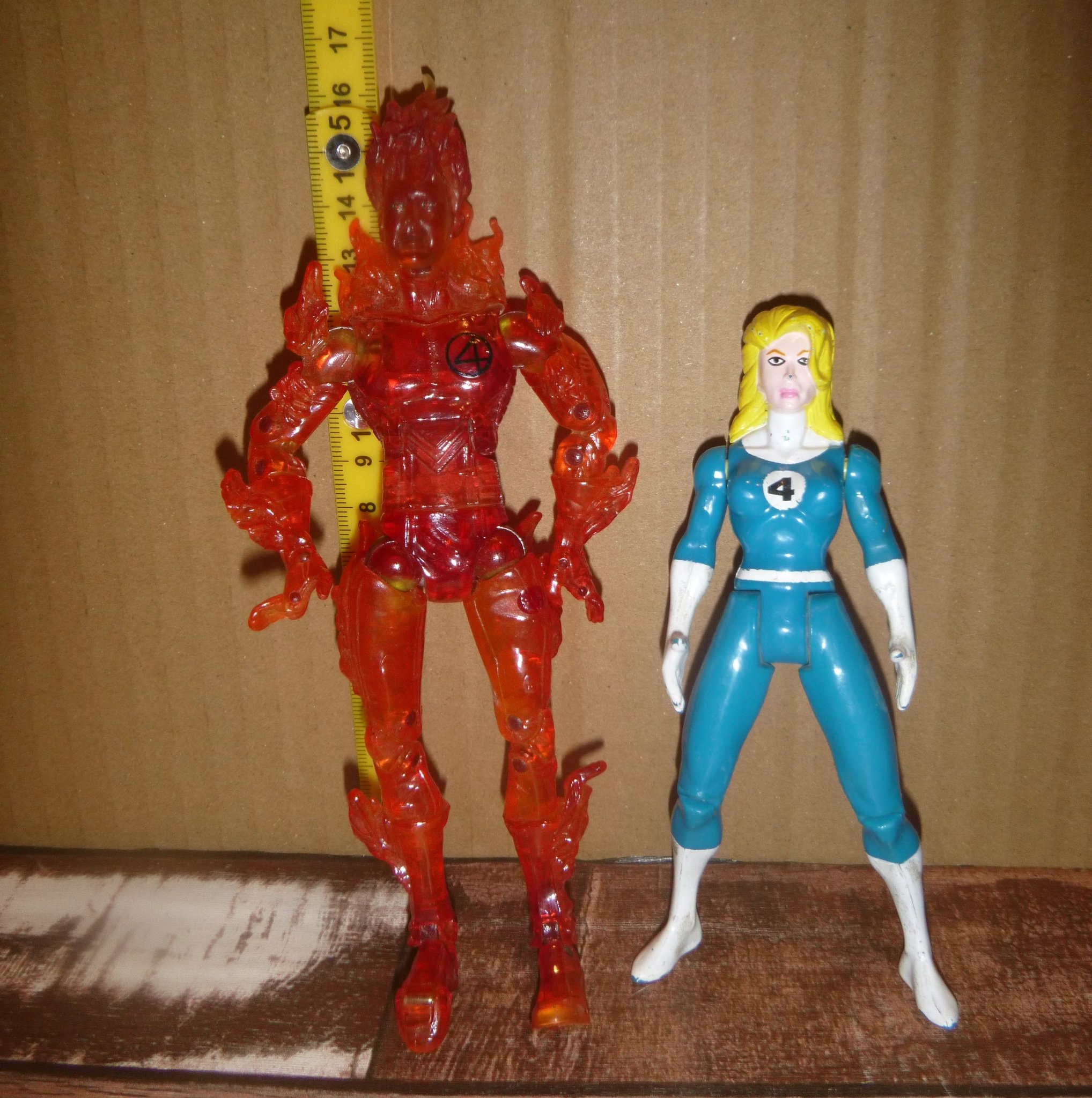 Fantastic Four Actionfigurer - Human Torch och .. | Köp på Tradera ...