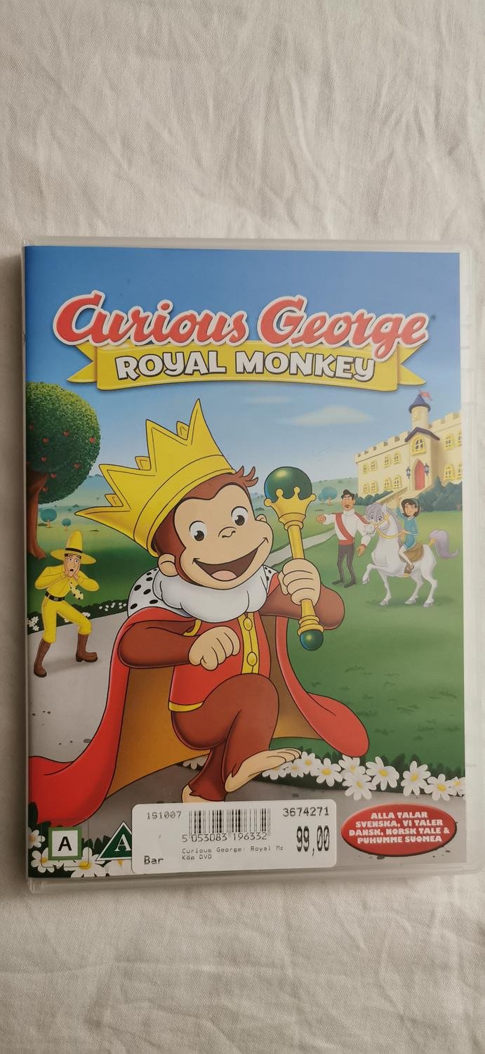 DVD-film: Curious George - Royal Monkey | Köp på Tradera (410818722)