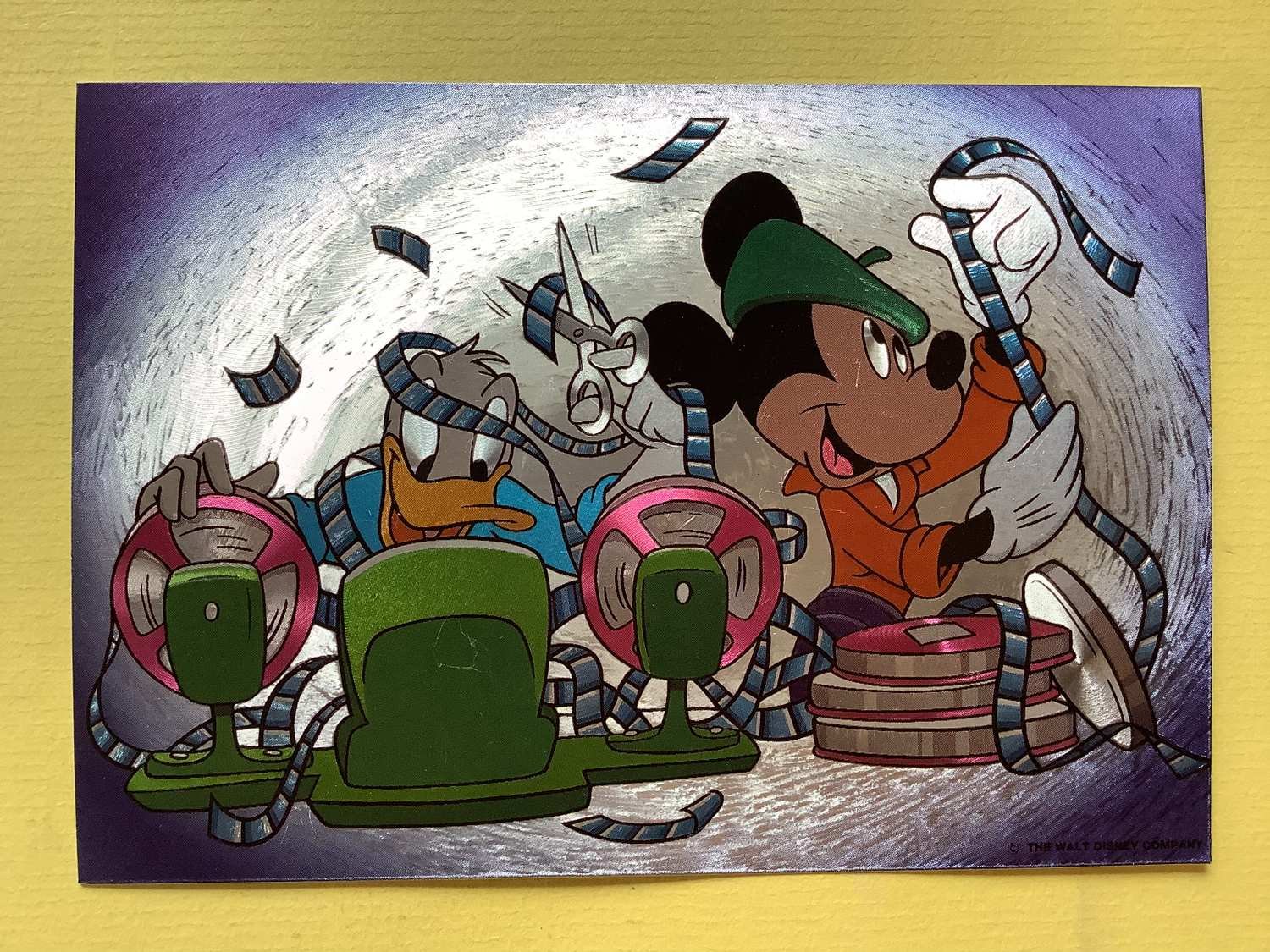 Kort Kalle Anka Musse Pigg klipper film WALT DI.. | Köp på Tradera ...