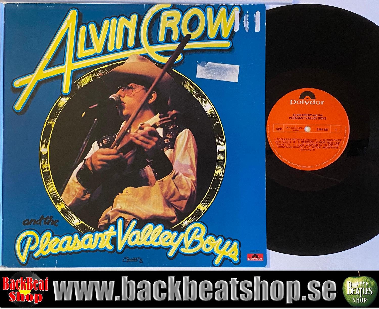 ALVIN CROW AND THE PLEASANT VALLE.. | Köp från backbeat på Tradera ...