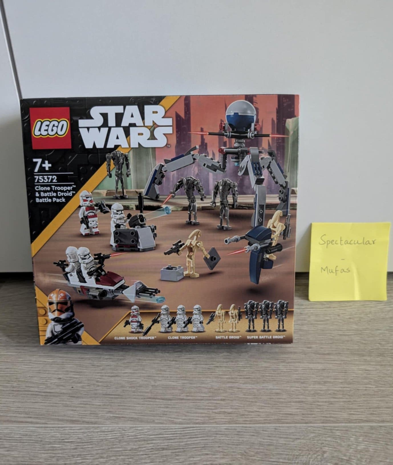 LEGO Star Wars Clone Trooper & Battle Droid 753.. | Köp på Tradera ...