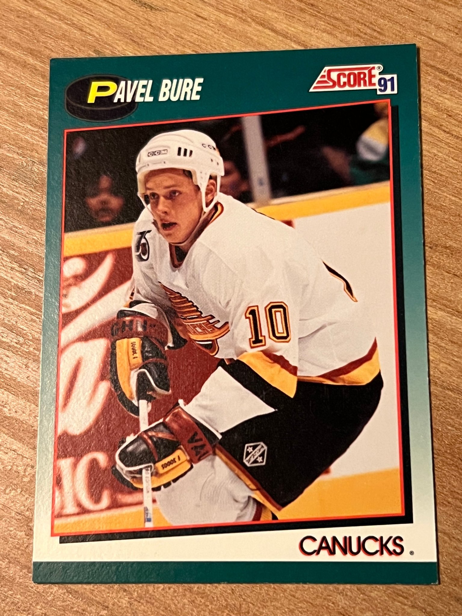 Se produkter som liknar Pavel Bure 1991 Score Hockeyk.. på Tradera ...