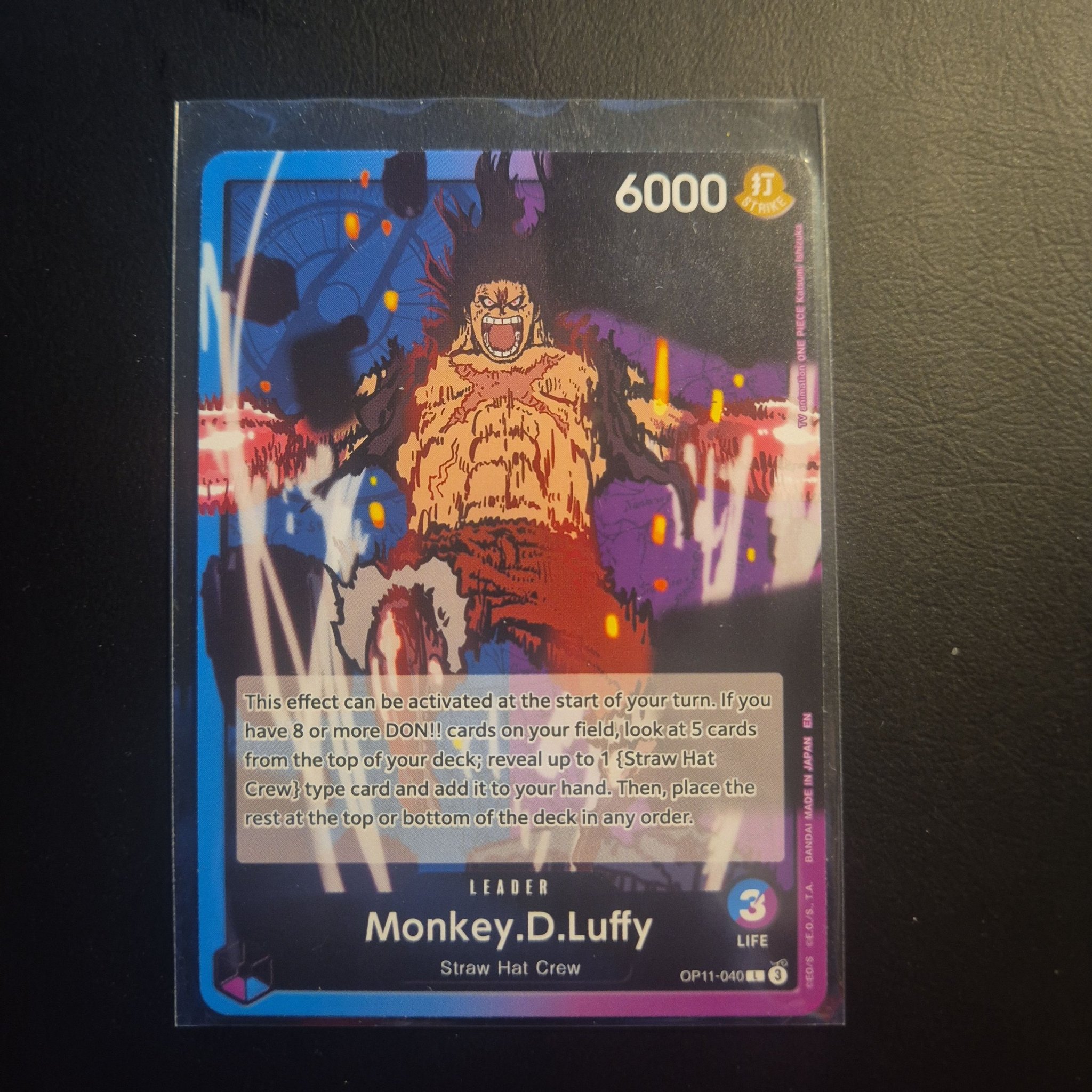 One Piece TCG - Monkey.D.Luffy OP11-040 L | Köp på Tradera (712403258)