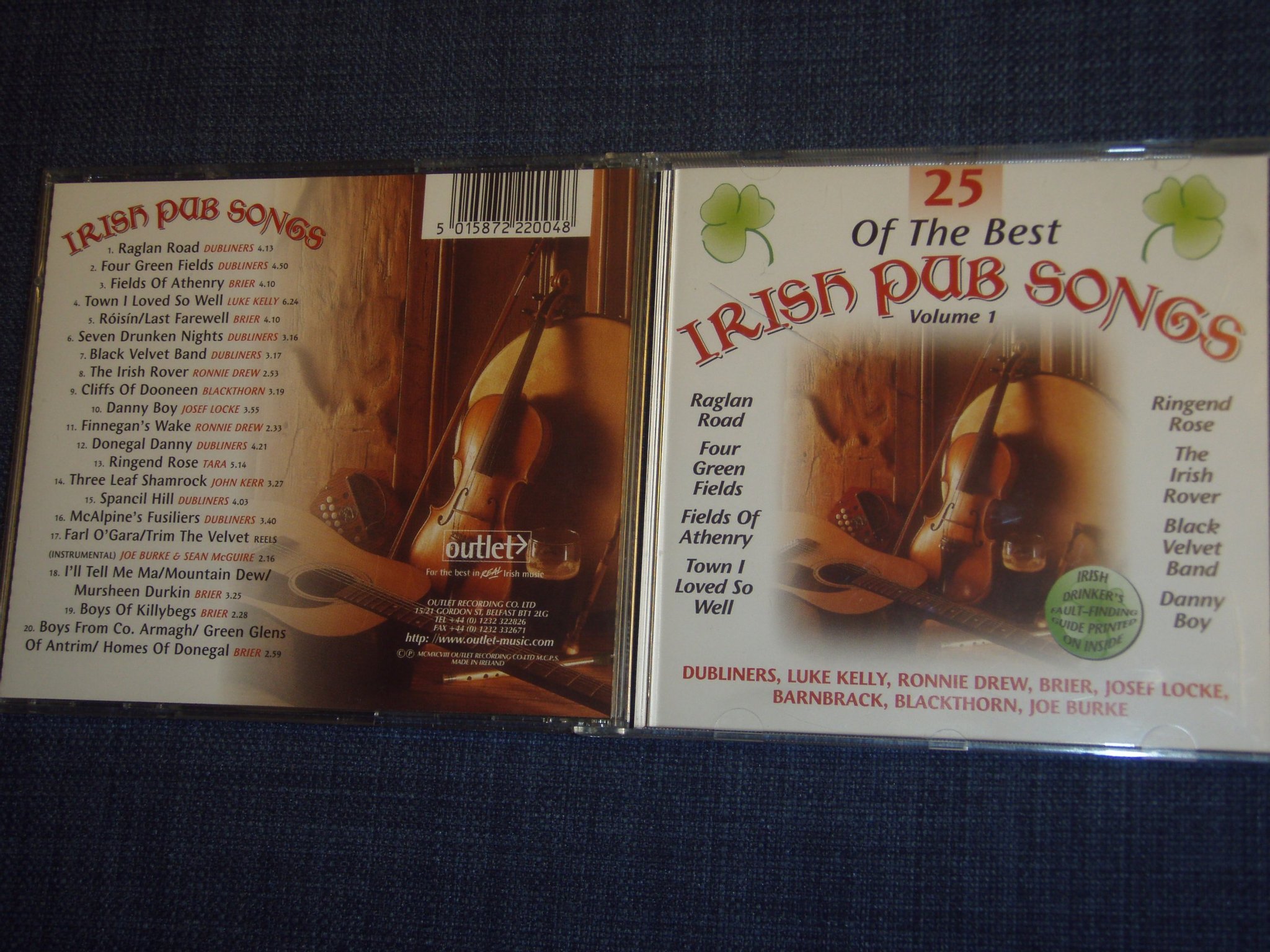 Se produkter som liknar Irish Pub Songs: 25 of the Best på Tradera ...