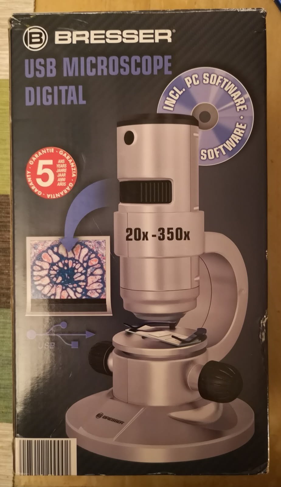 Bresser USB Mikroskop Digital | Köp på Tradera (693459065)