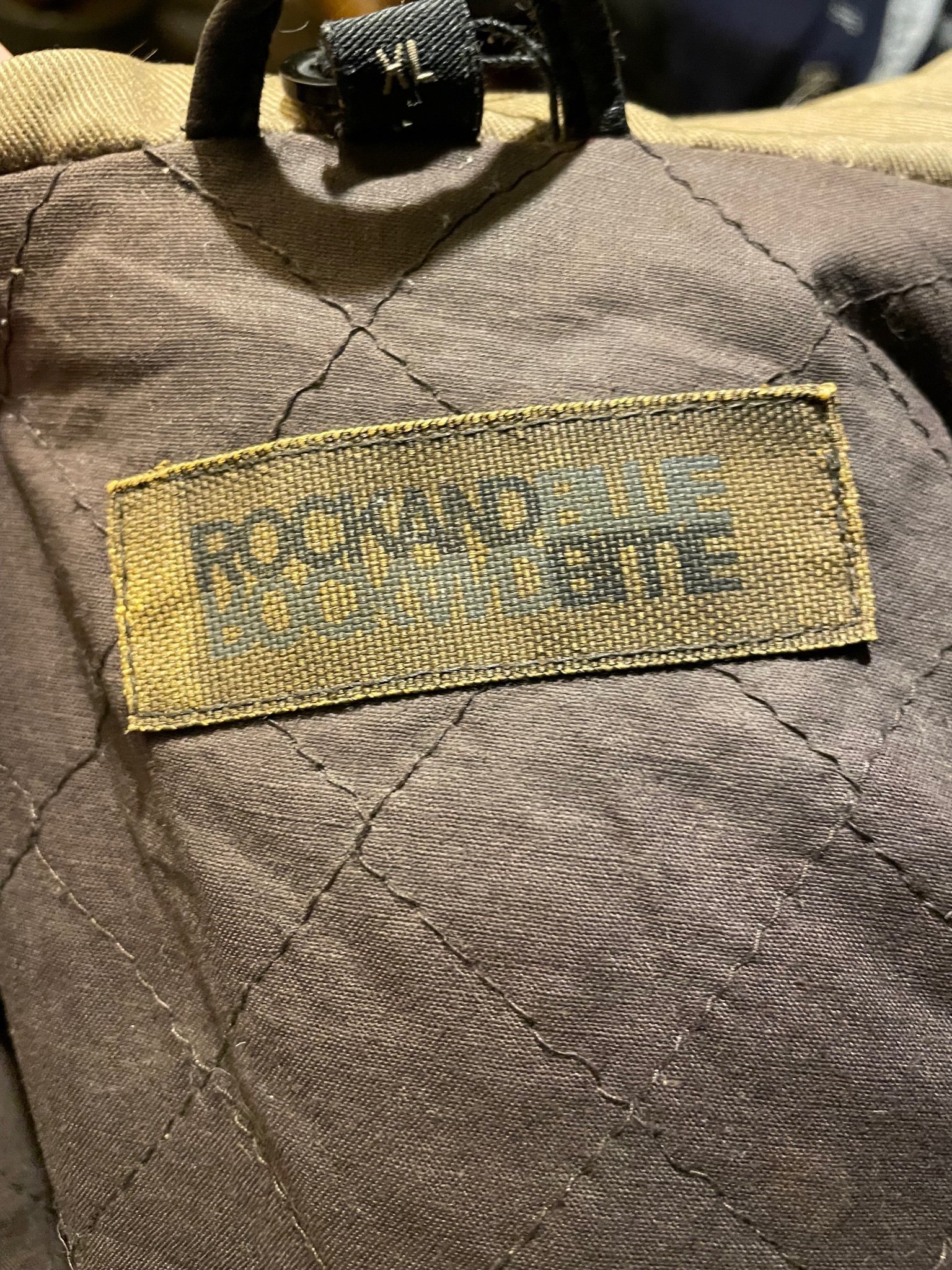 Rock and Blue brun/svart jacka, storlek XL | Köp på Tradera (712680906)