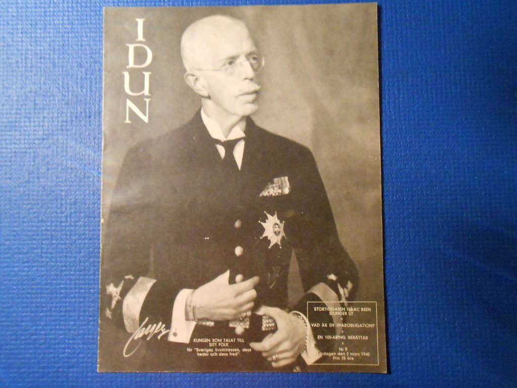 Idun 9 1940 Finlandshjälpen Vinterkriget Poldi .. | Köp på Tradera ...