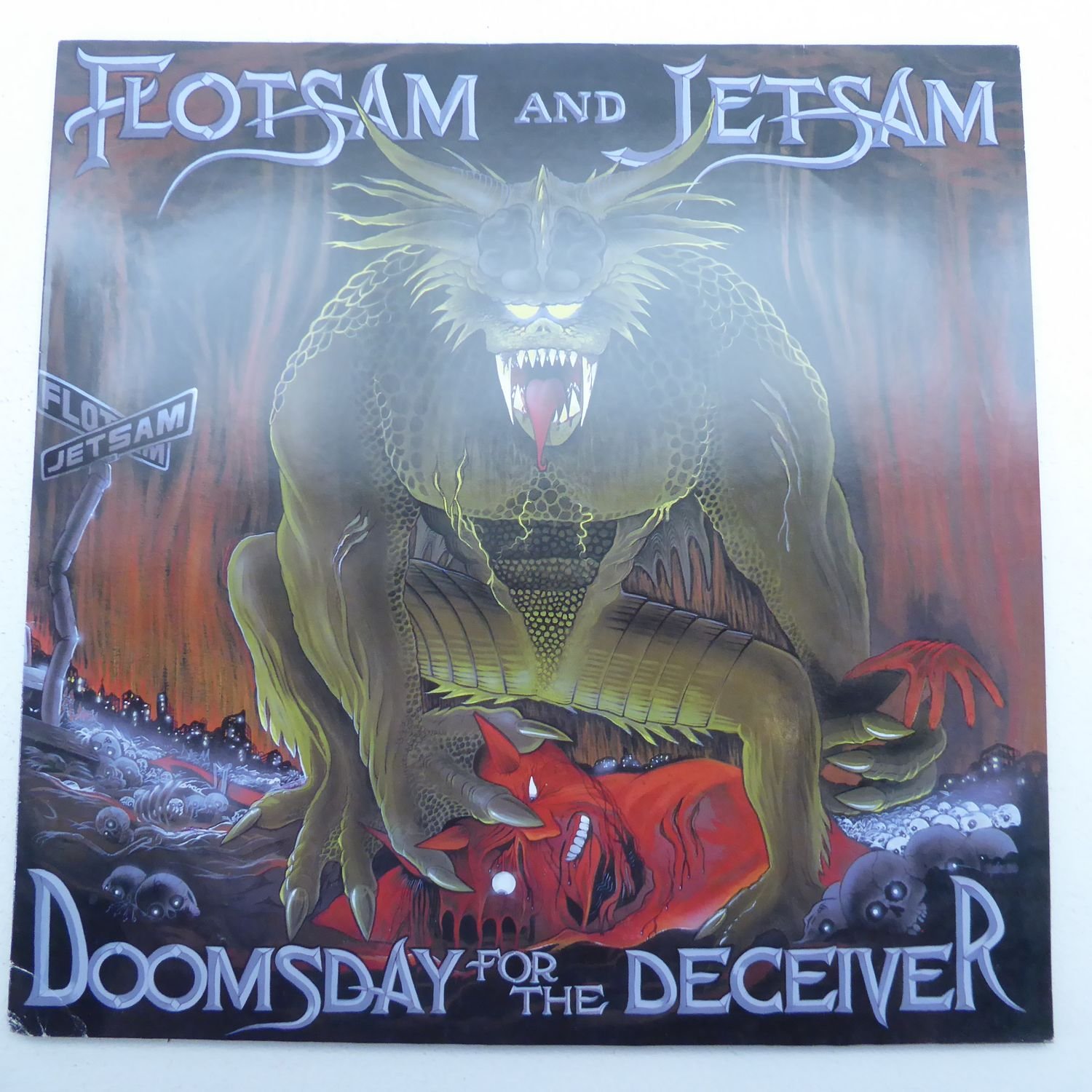 LP-Skiva - Flotsam And Jetsam - Doomsday For Th.. | Köp på Tradera ...