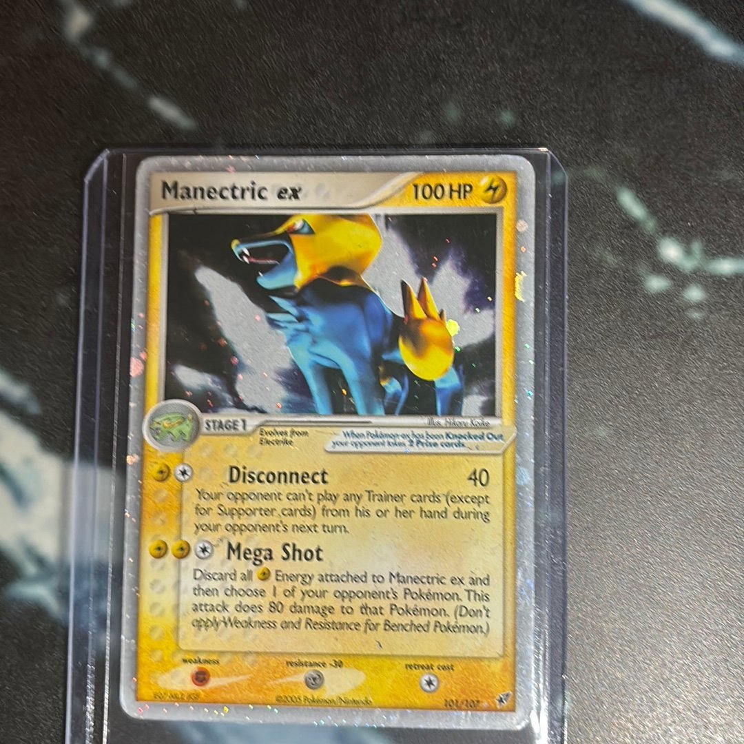 Manectric ex Pokémonkort | Köp på Tradera (711048378)