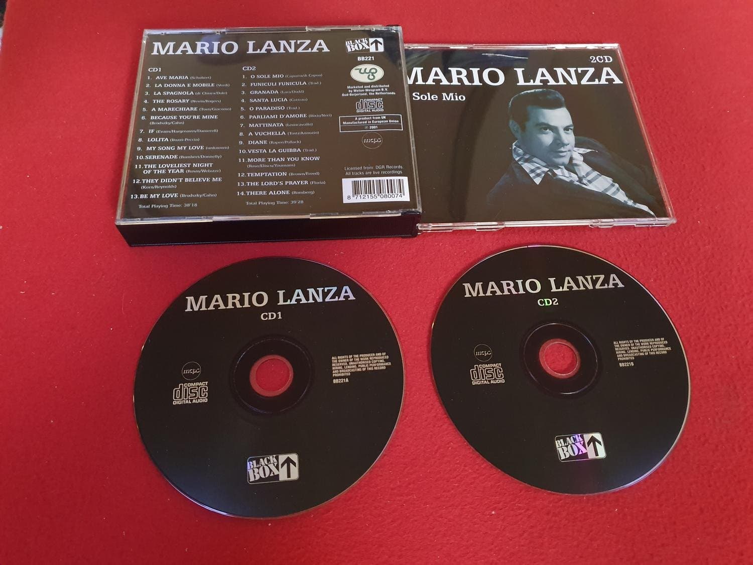 MARIO LANZA SOLE MIO BOX till CD | Köp från game-world på Tradera ...