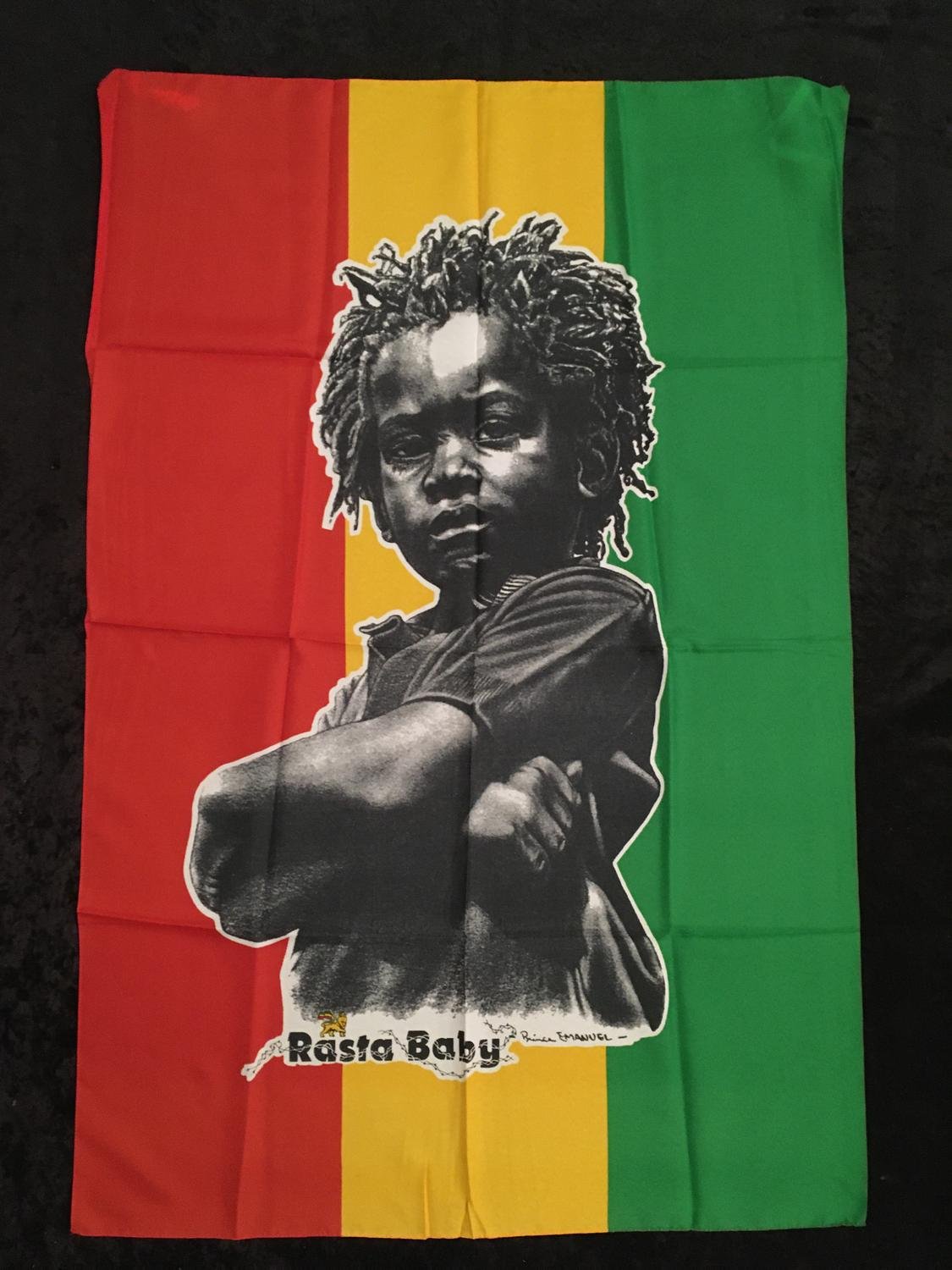 RASTA BABY - FLAGGA REGGAE F.. | Köp från Charliesmusic på Tradera ...