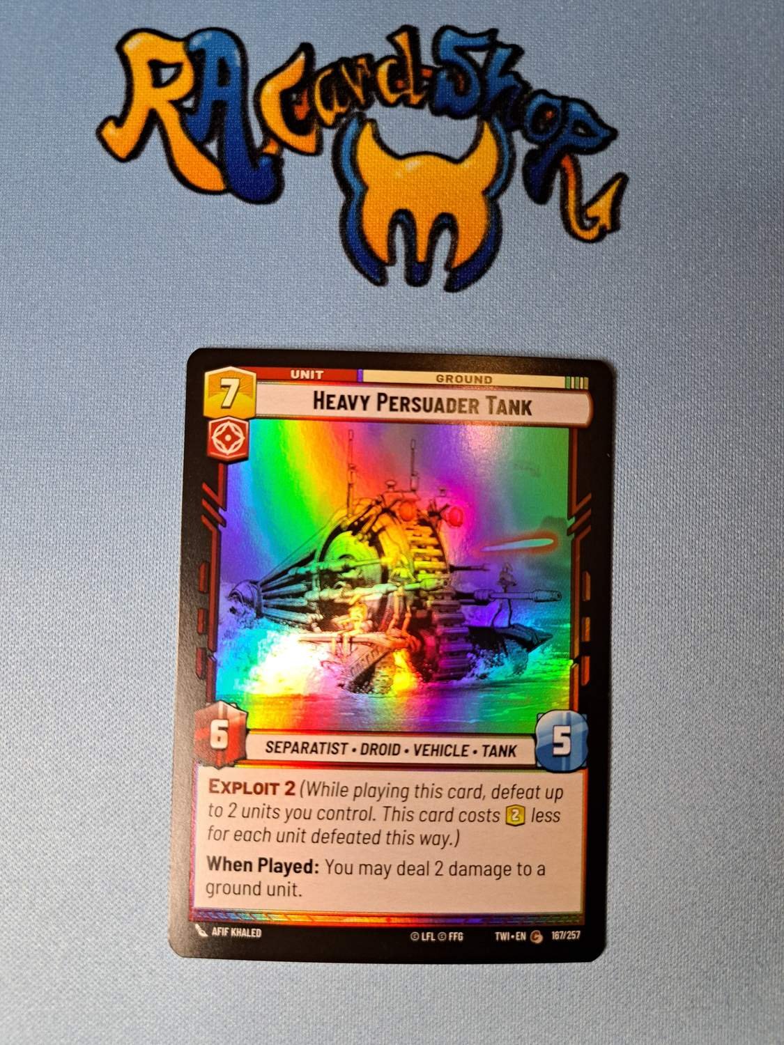 Heavy Persuader Tank Common Foi.. | Köp från RaCardShop på Tradera ...