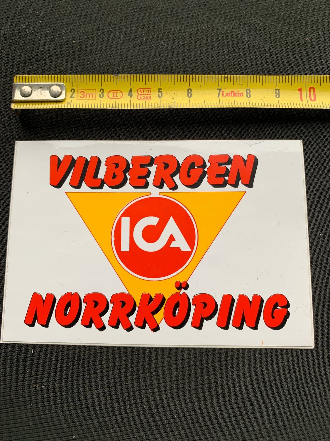 ICA vilbergen Norrköping - gammal dekal reklam .. | Köp på Tradera ...