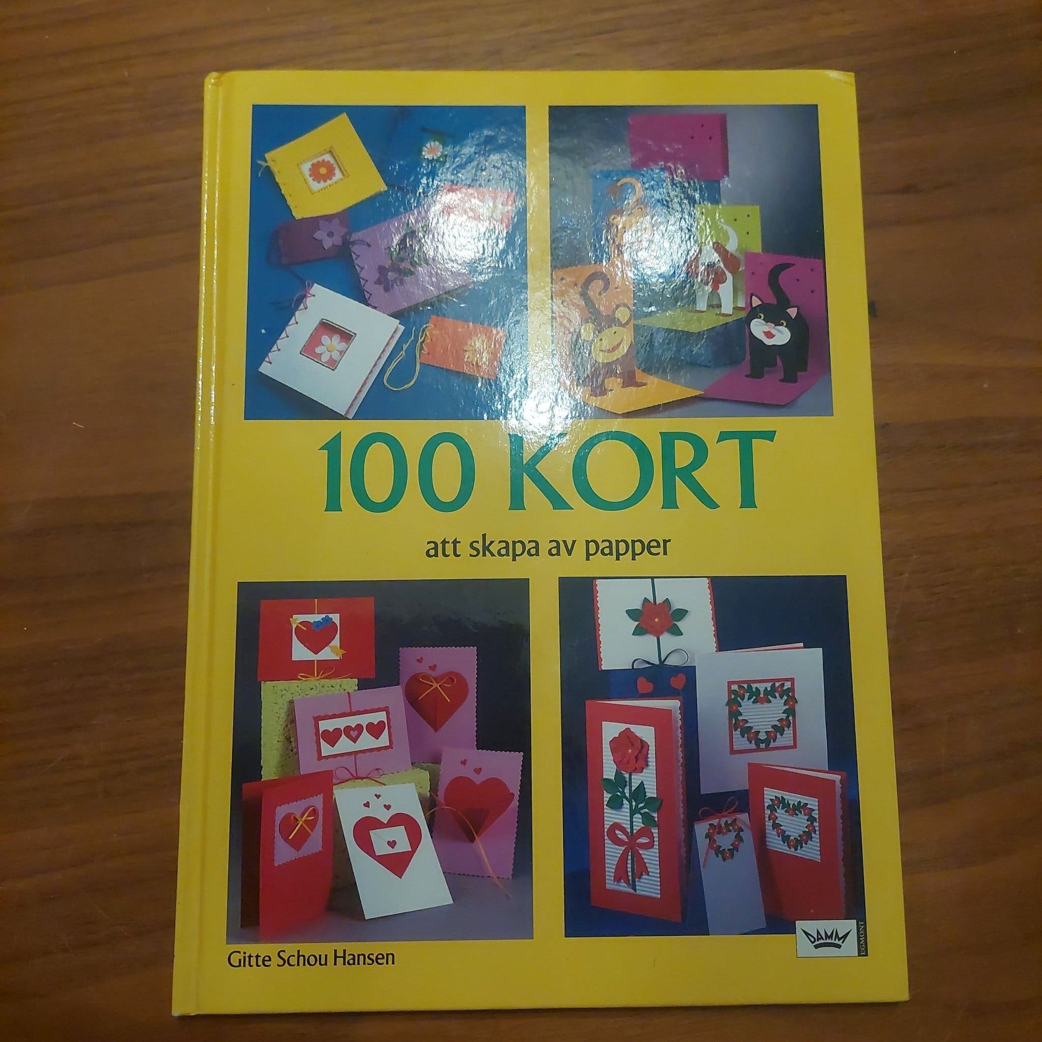 100 Kort att skapa av papper, Gitte Schou Hanse.. | Köp på Tradera ...