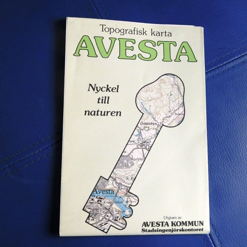 AVESTA Topografisk karta , Lantmä.. | Köp från peha2217 på Tradera ...