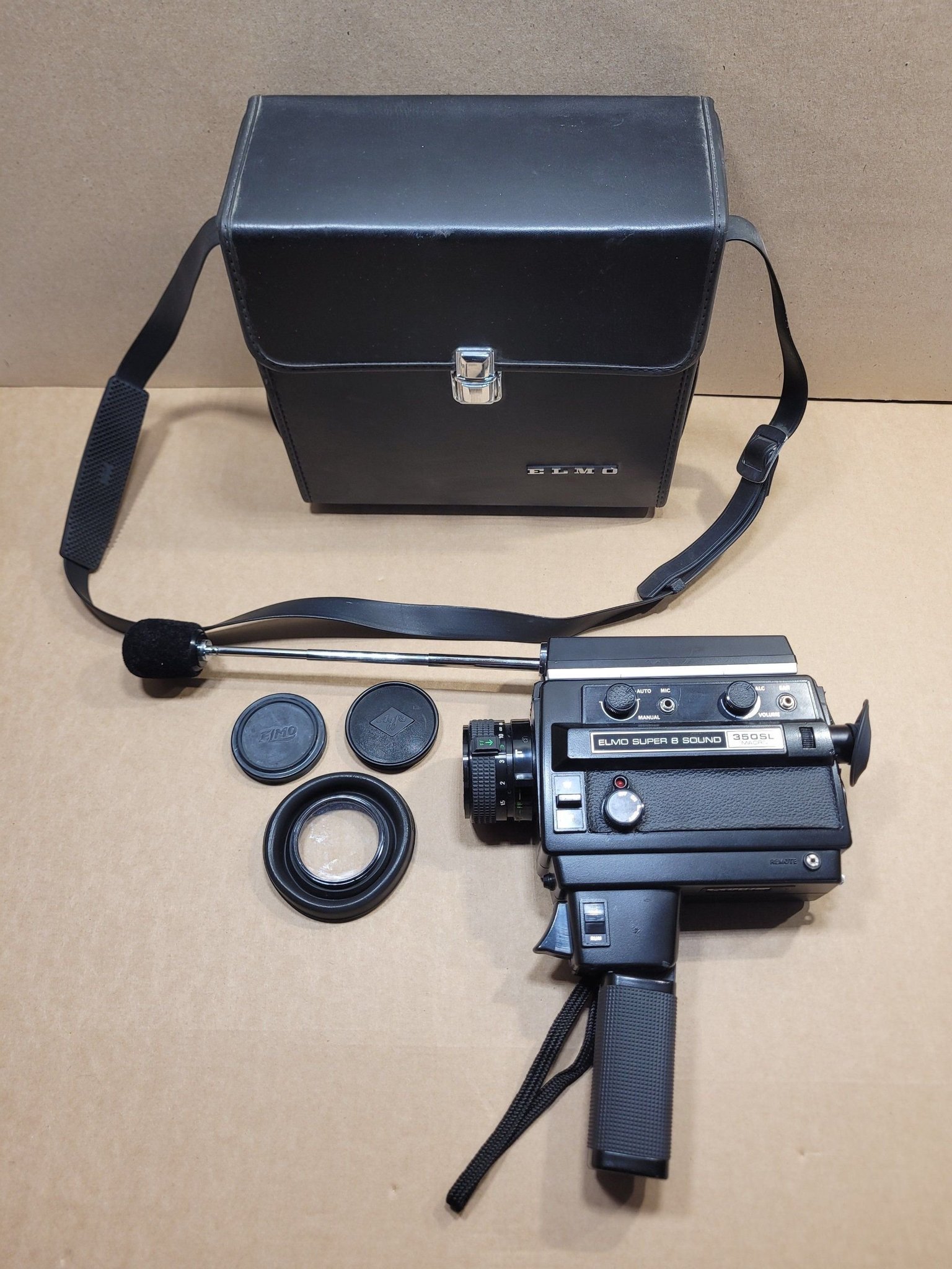 ELMO Super 8 Sound 350SL MACRO, Filmkamera. | Köp på Tradera (692192652)