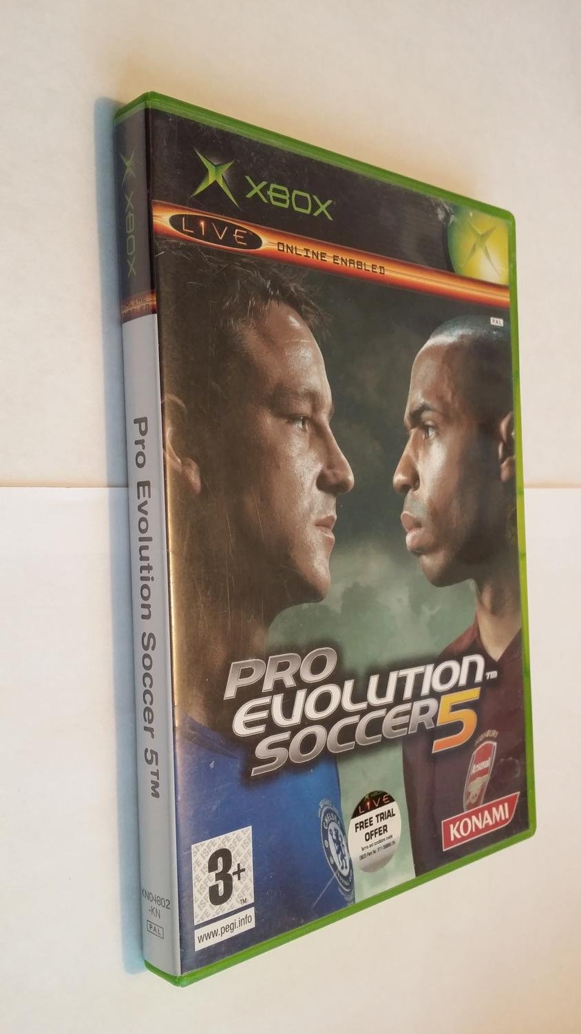 Xbox: Pro Evolution Soccer 5 (V) (Pes 5) | Köp på Tradera (540342464)