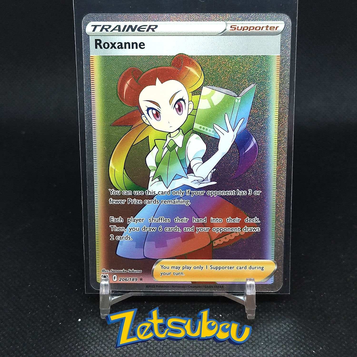 Roxanne 206/189 - Secret Rare Rainbow Trainer |.. | Köp på Tradera ...