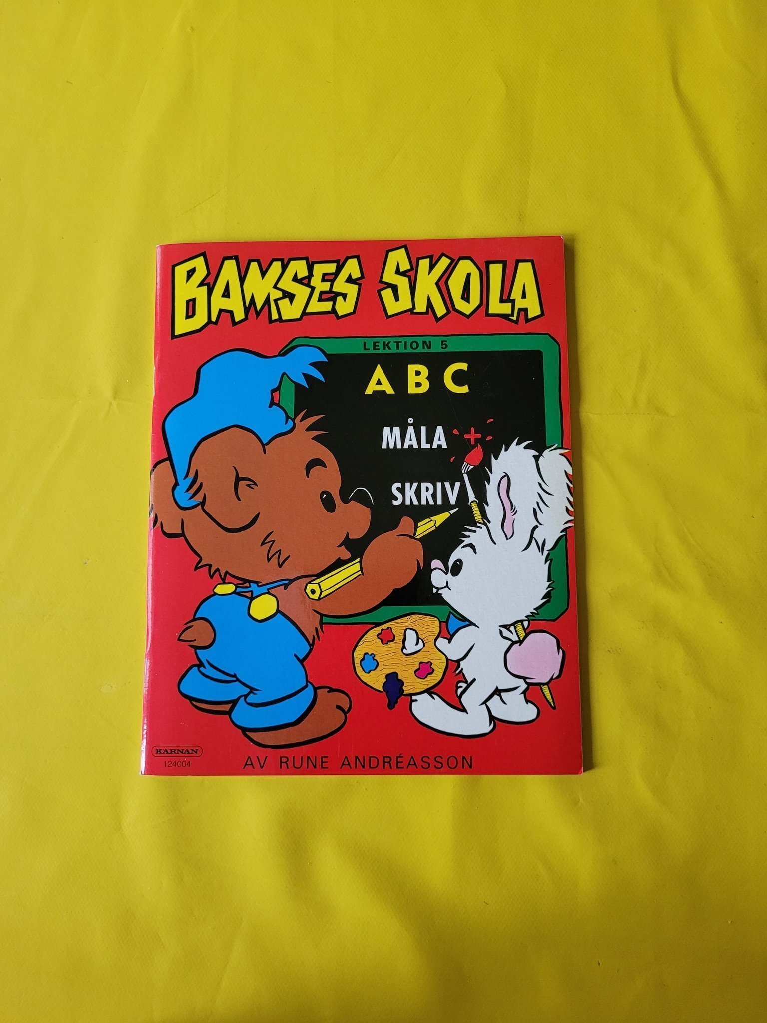 Bamses Skola Lektion 5 - Rune Andreasson | Köp på Tradera (697532143)
