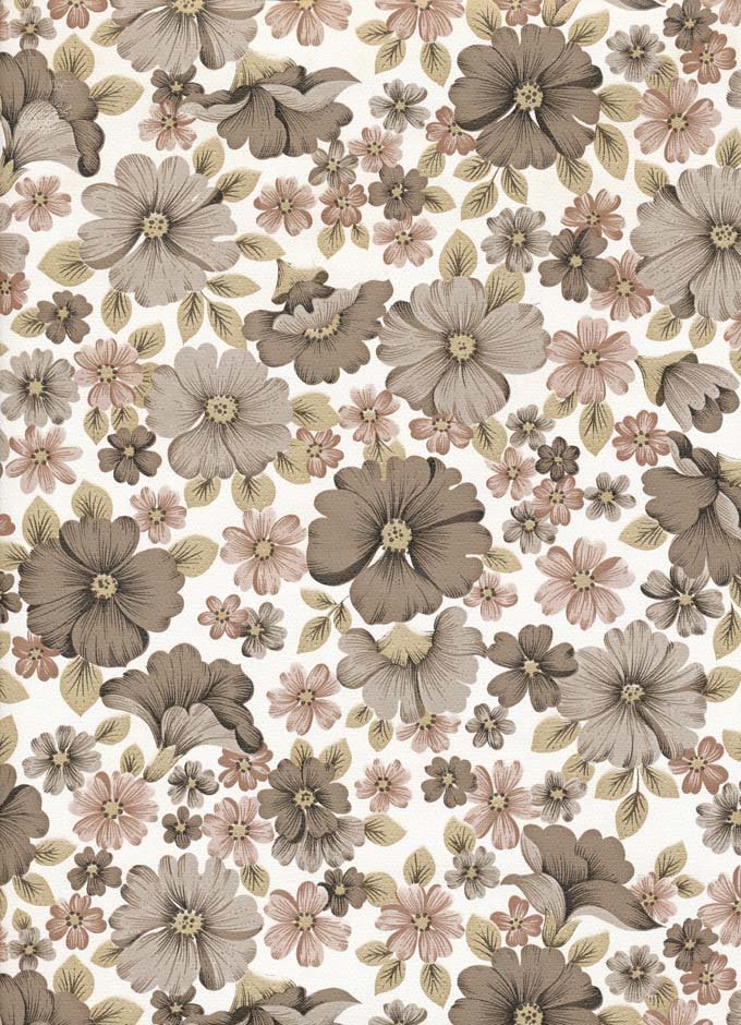 Tapet nr 2092 1960-tal blommo.. | Köp från interiör1900 på Tradera ...