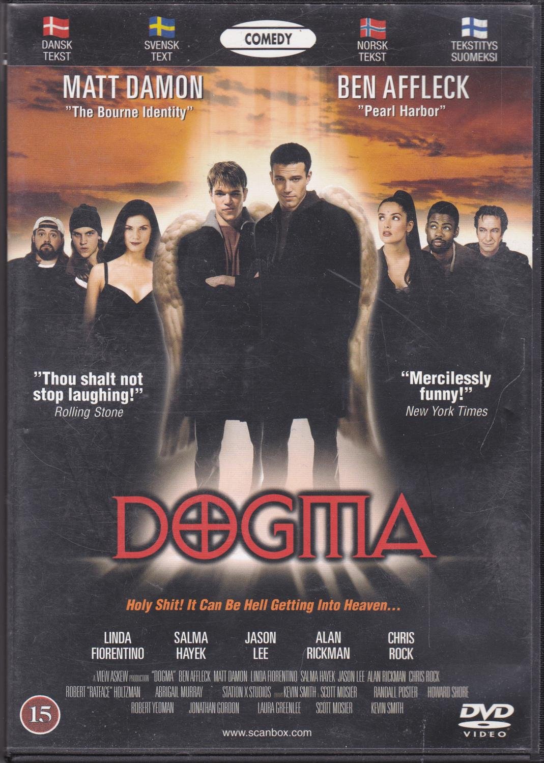 DVD / Dogma / Matt Damon, Ben Affleck, Salma Ha.. | Köp på Tradera ...