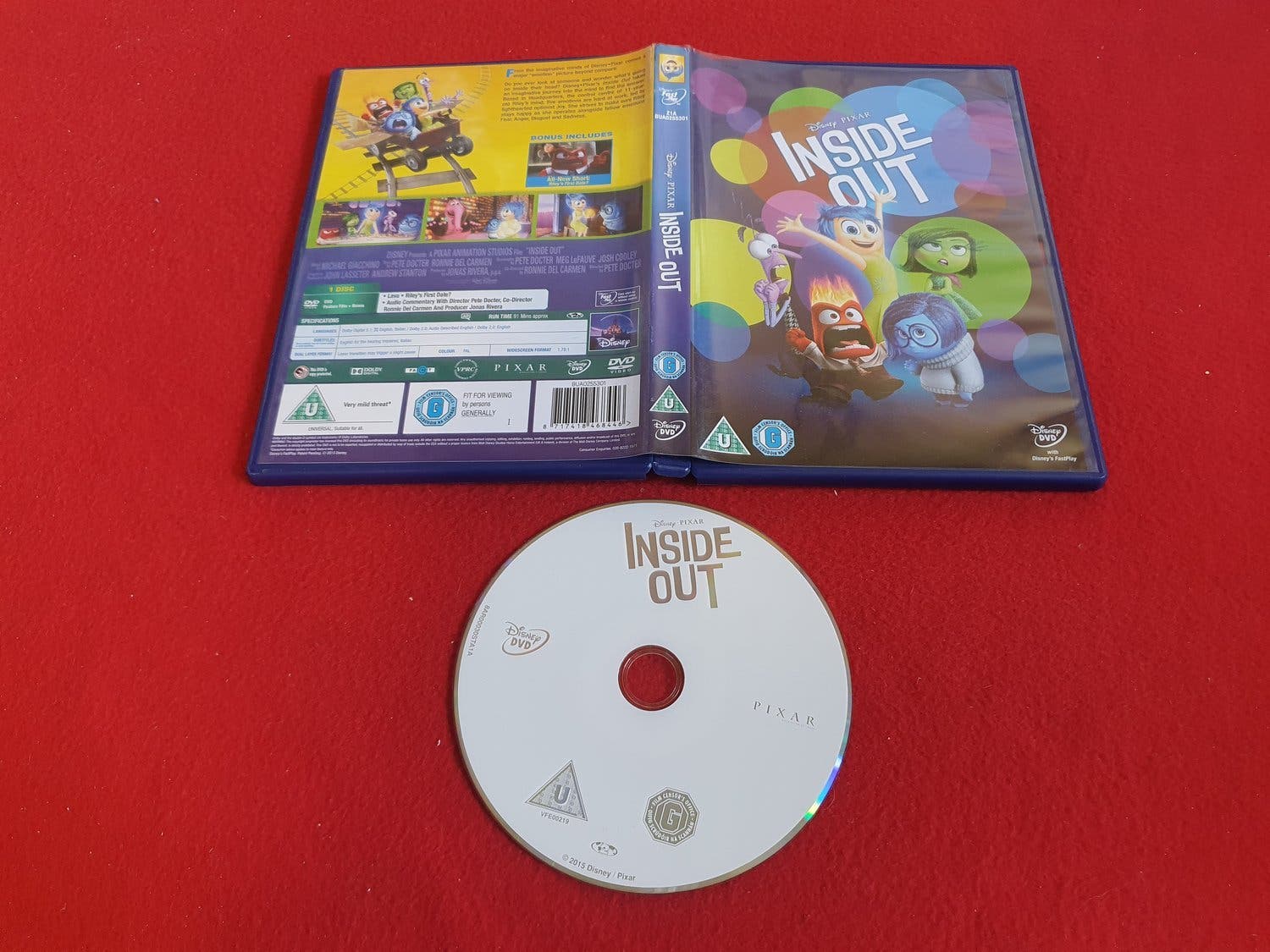 DISNEY INSIDE OUT till DVD | Köp från game-world på Tradera (648353559)