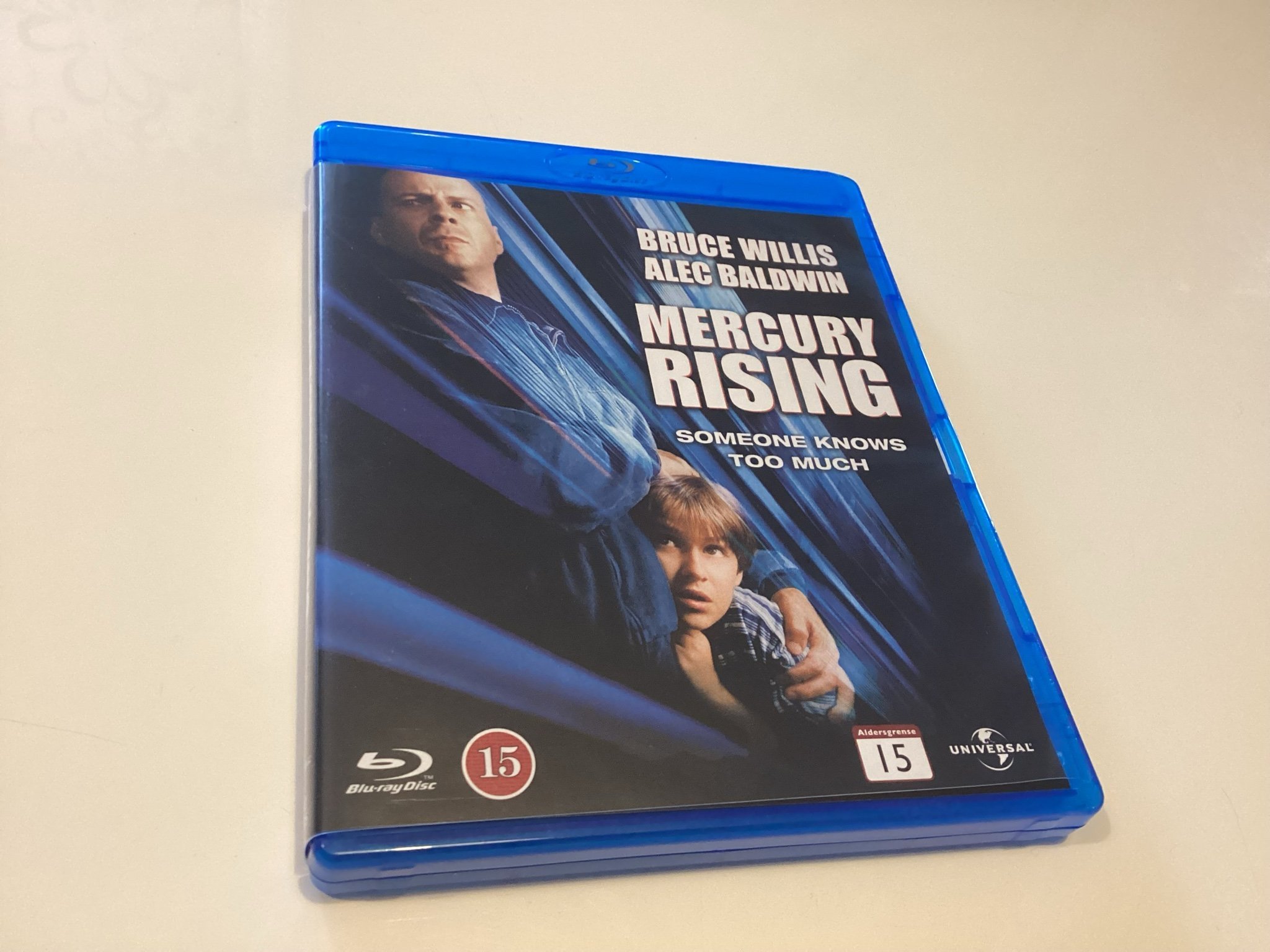 Mercury Rising (Blu-ray) Bruce Willis, Alec Bal.. | Köp på Tradera ...