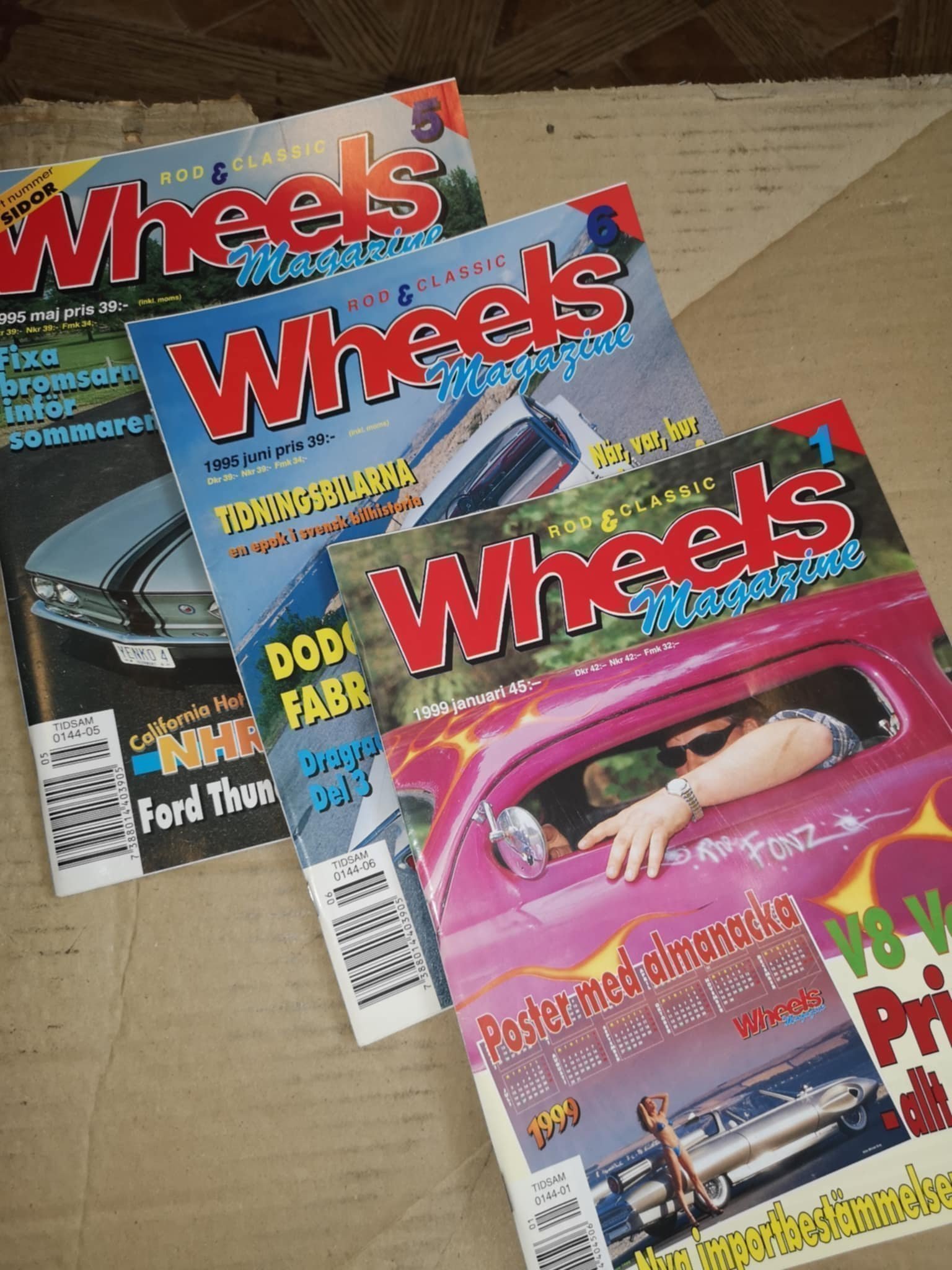 Wheels Magazine - 3 nummer från 1995 och 1999 | Köp på Tradera (709308985)