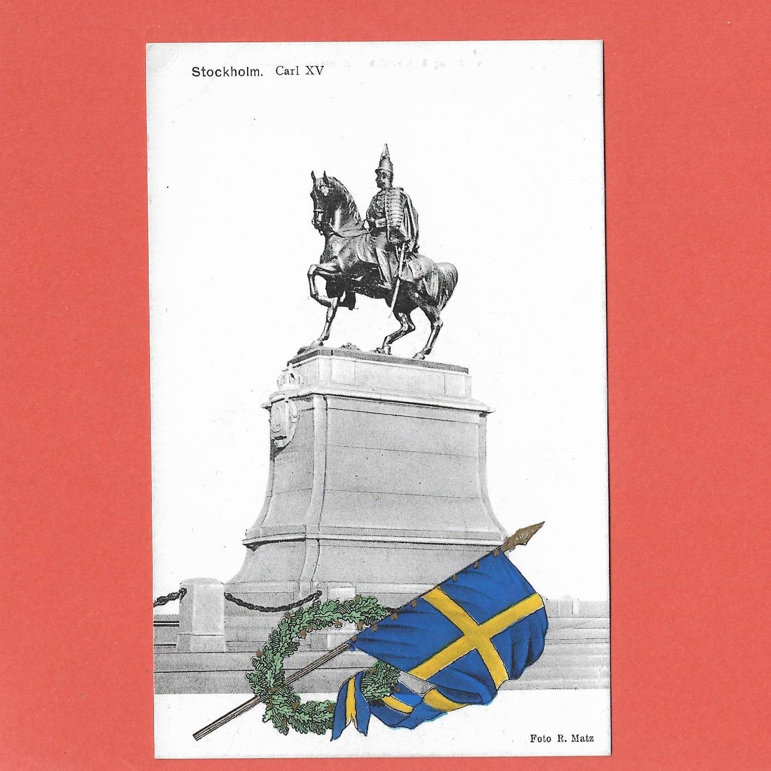 Stockholm Staty Carl XV krans o .. | Köp från bkfrim på Tradera (560702882)