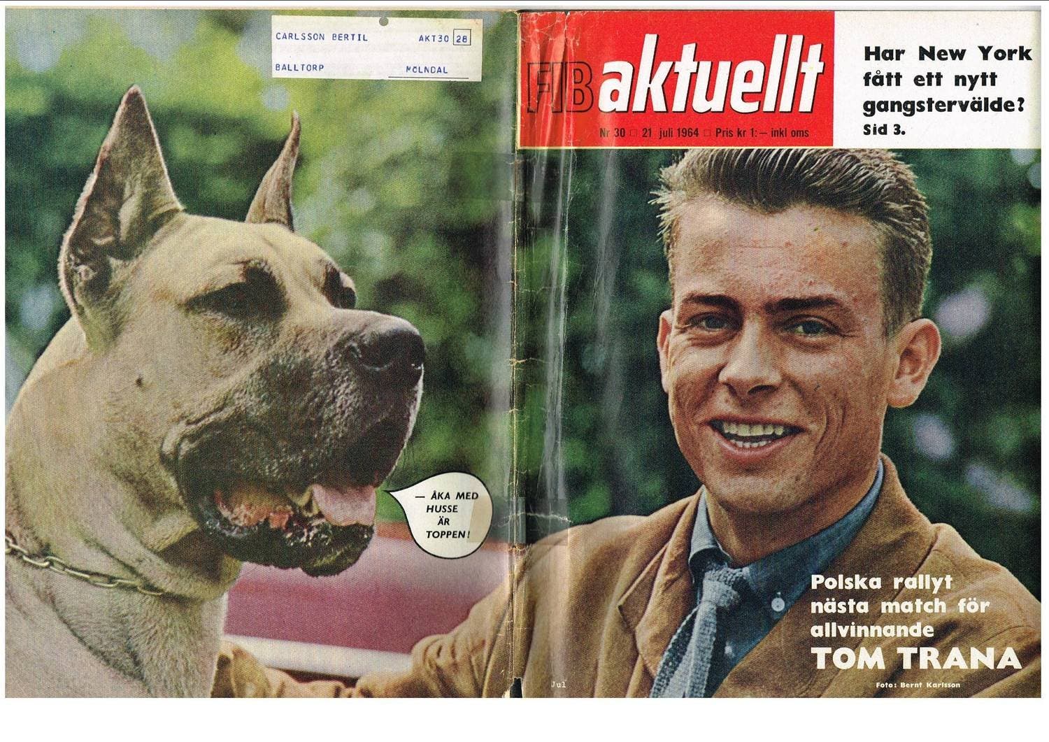 FIB aktuellt 1964 Nr 30 Tom Trana Fidel Castro .. | Köp på Tradera ...