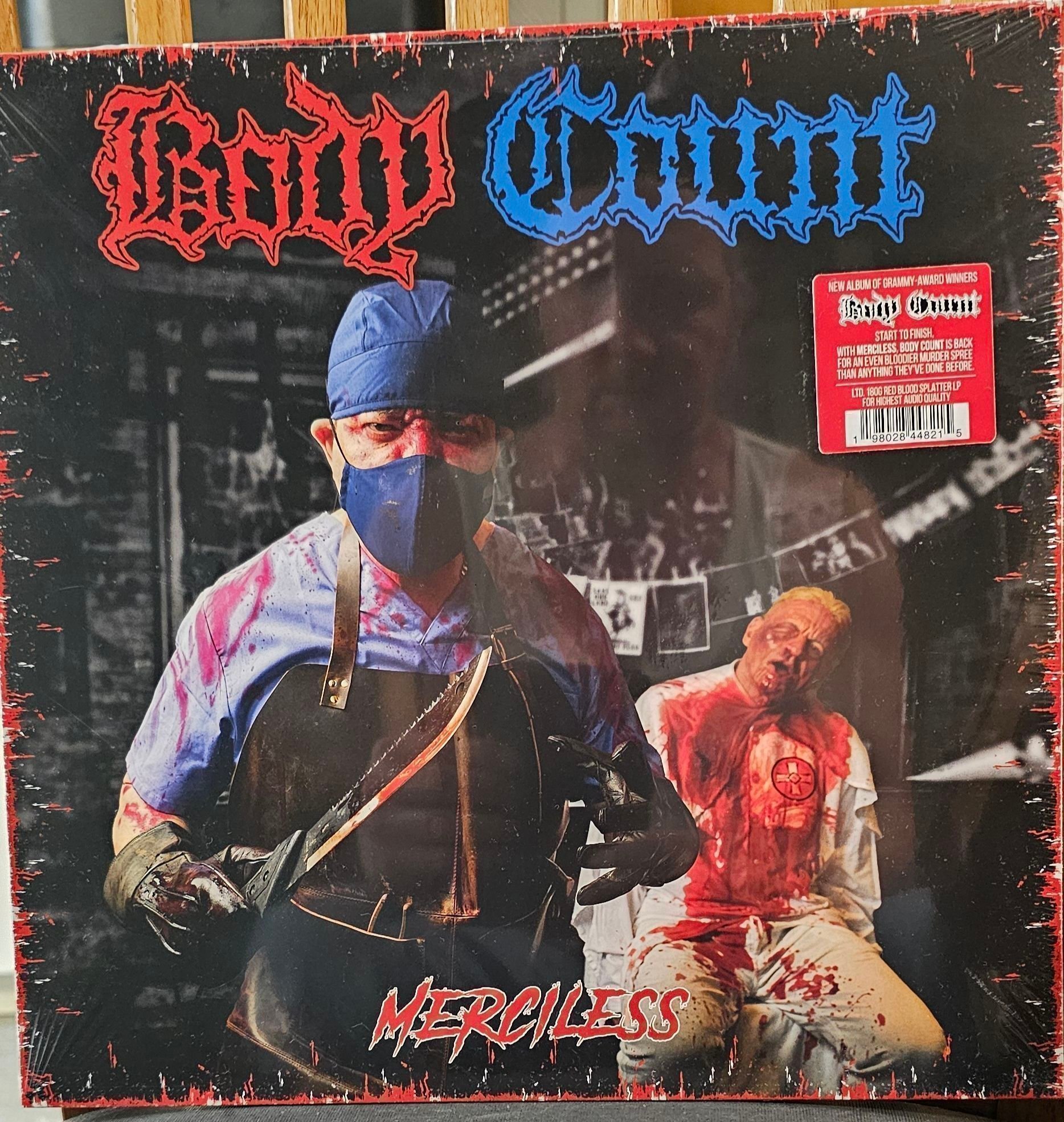 Body Count - Merciless (Red Blood Splatter LP) | Köp på Tradera (733284565)