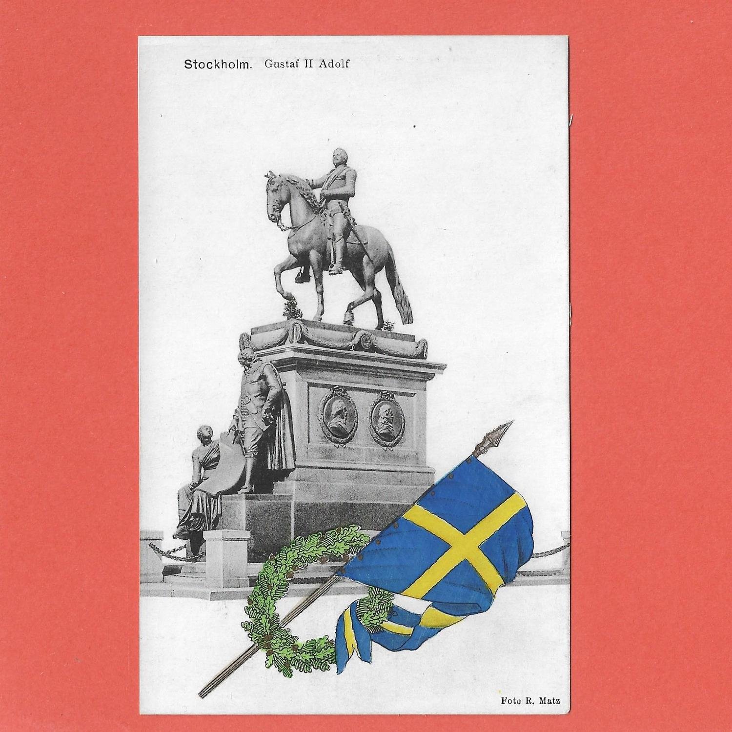 Stockholm Staty Gustaf II Adolf .. | Köp från bkfrim på Tradera (560702881)