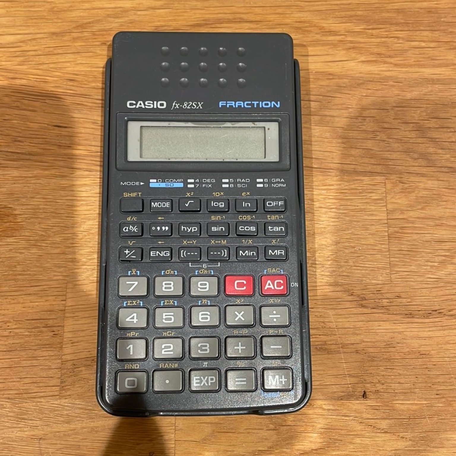 Miniräknare CASIO fx-82SX FRACTION | Köp på Tradera (702373766)