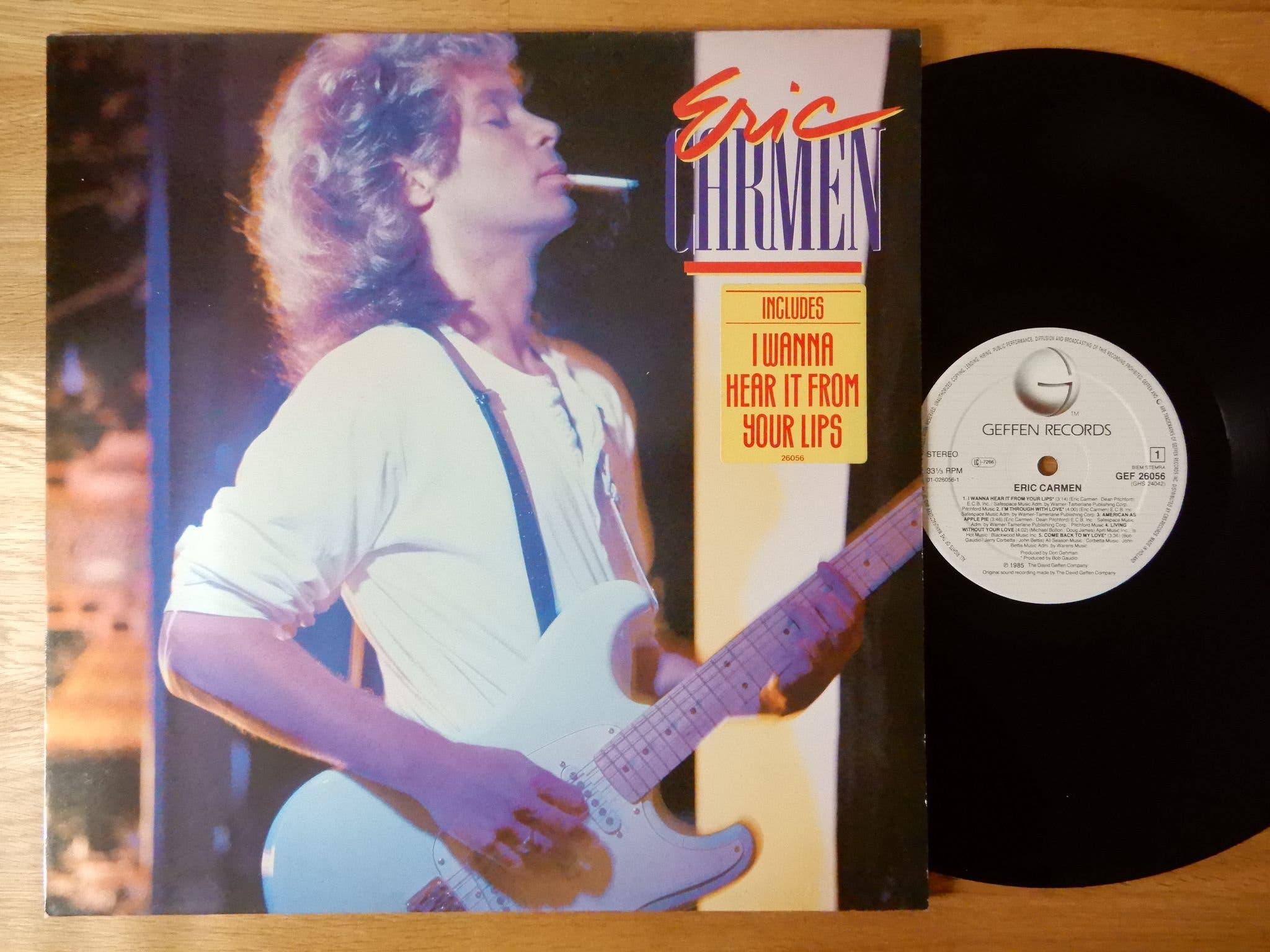 Se produkter som liknar Eric Carmen - Eric Carmen LP på Tradera (697257192)
