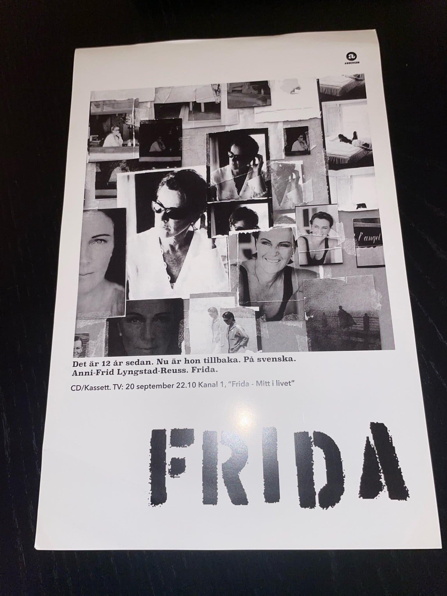 ABBA Promo poster Affisch - Frida Djupa Andetag.. | Köp på Tradera ...
