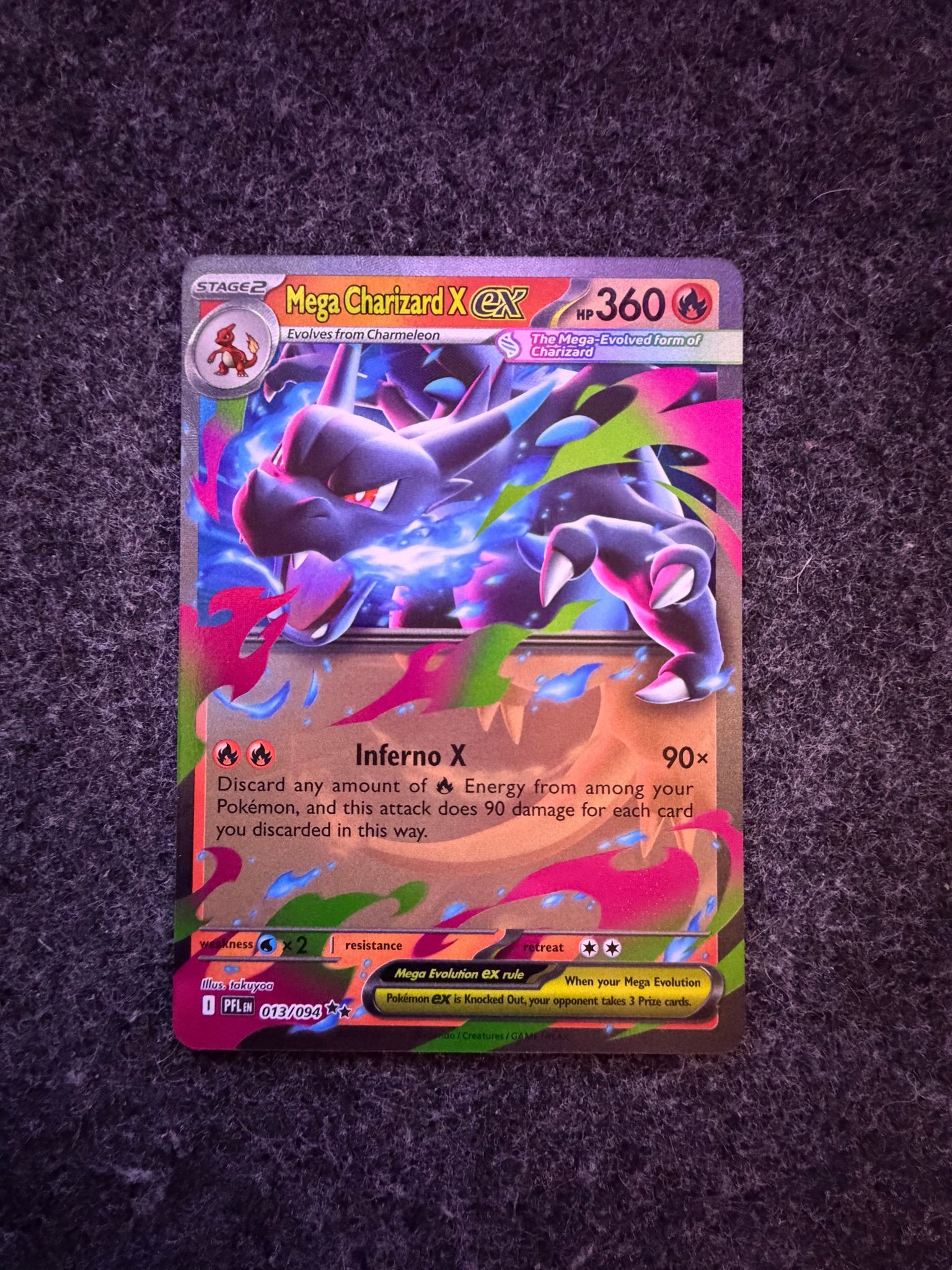 Pokémon - Mega Charizard EX - PFL | Köp på Tradera (711642582)