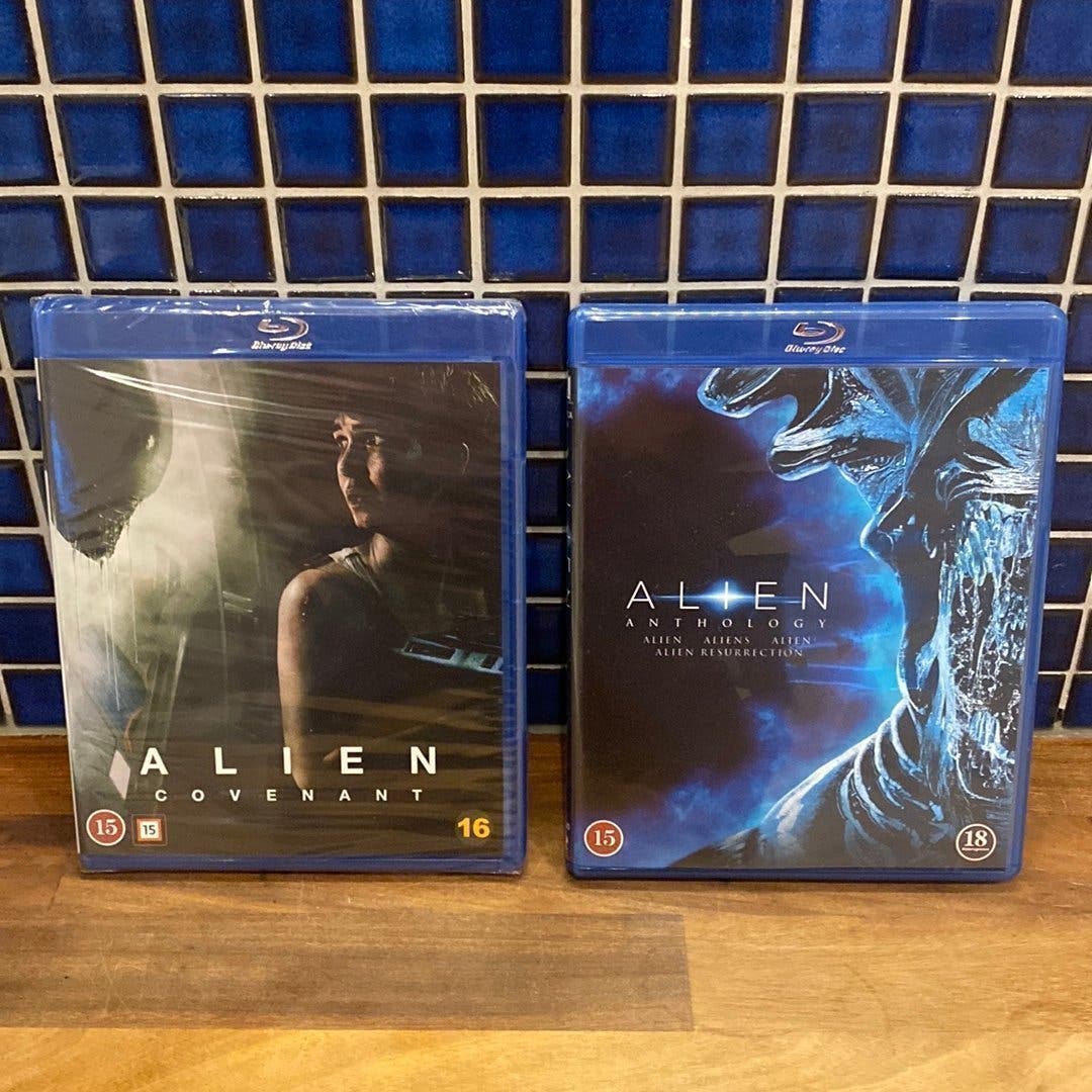 Alien Covenant (Oöppnad) och Alien Anthology Bl.. | Köp på Tradera ...