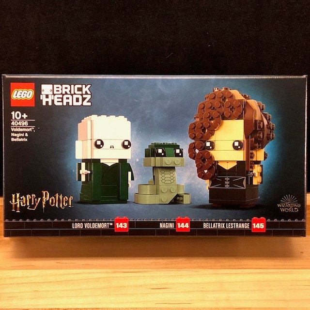 LEGO BrickHeadz 40496 "Voldemort, Nagini & Bell.. | Köp på Tradera ...