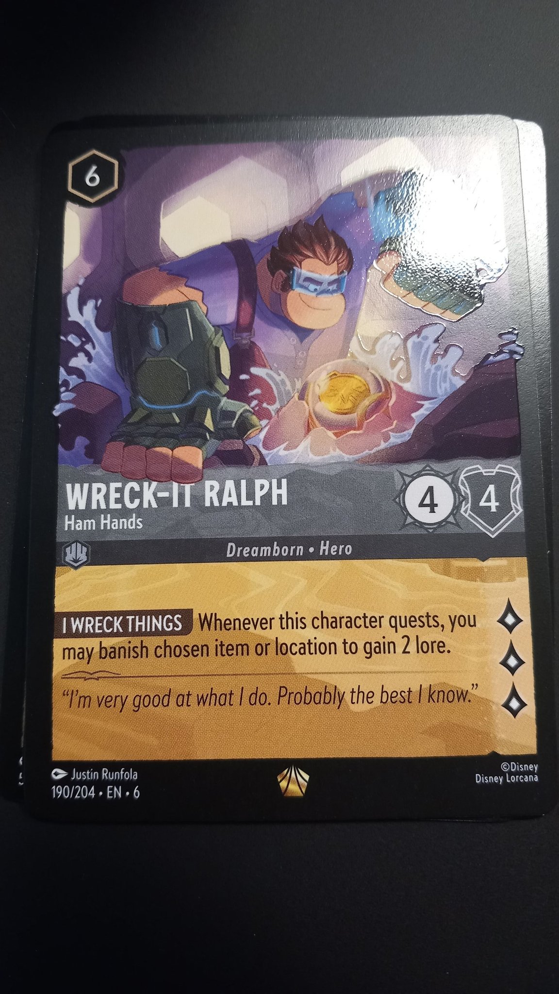 Wreck-It Ralph - Ham Hands - Lorcana | Köp på Tradera (695433977)