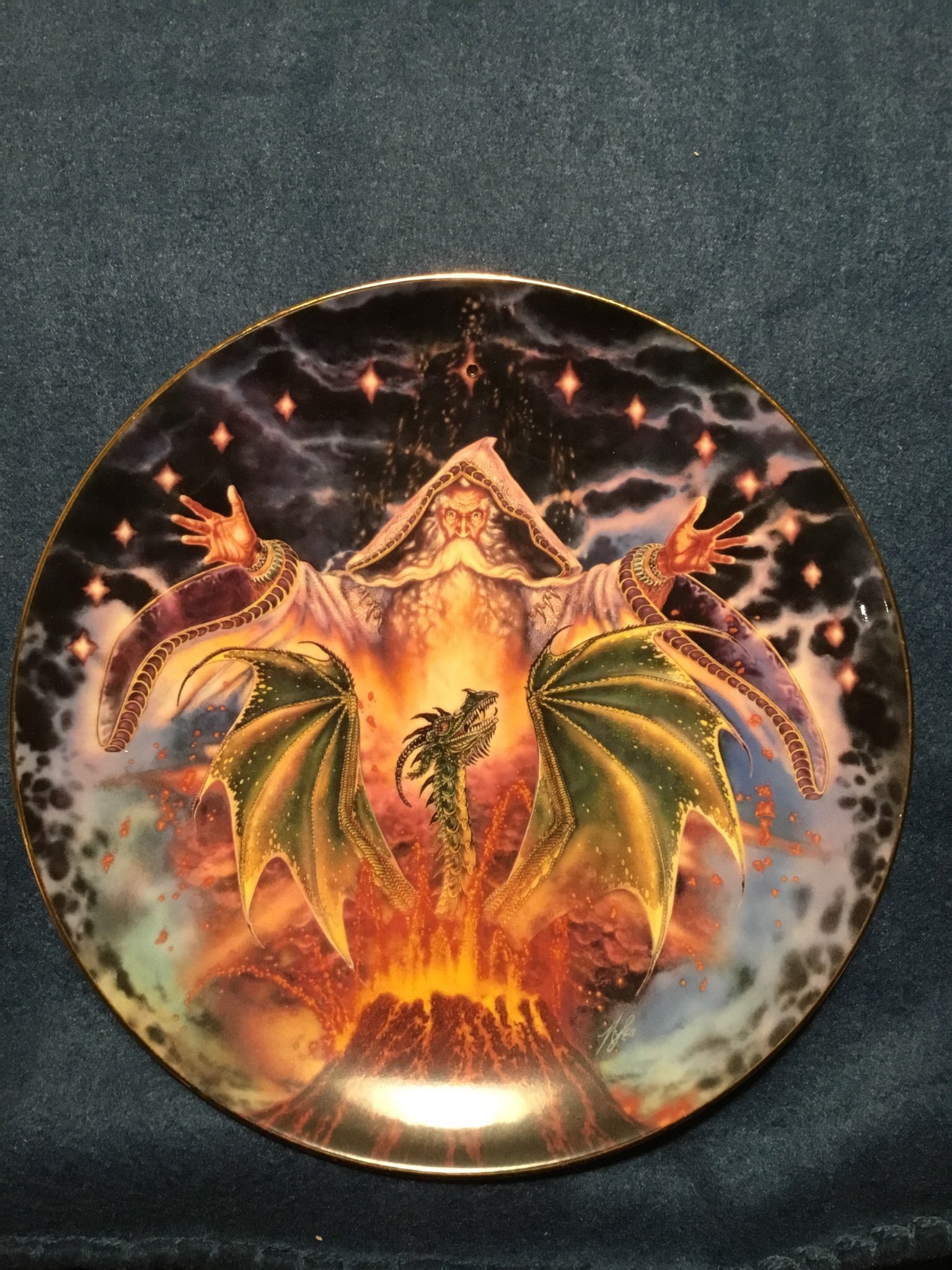 Royal Doulton - Dragon Master, Dragon Rising, S.. | Köp på Tradera ...