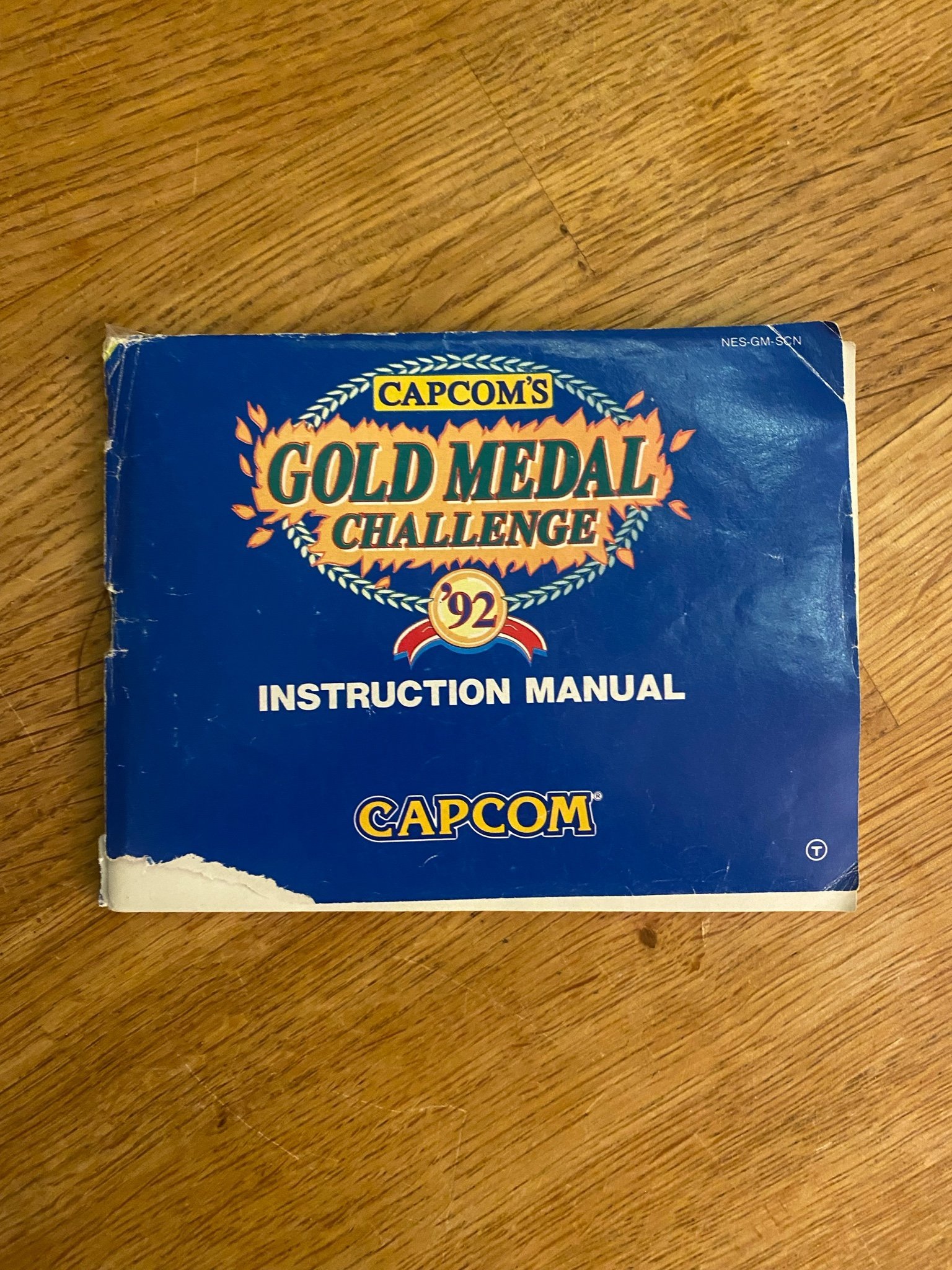 Capcom's Gold Medal Challenge '92 NES Manual SCN | Köp på Tradera ...