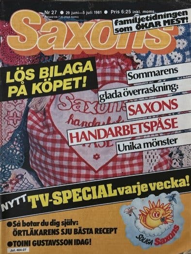 Saxons 27 1981 Toini Gustafsson, Assar Rönnlund.. | Köp på Tradera ...