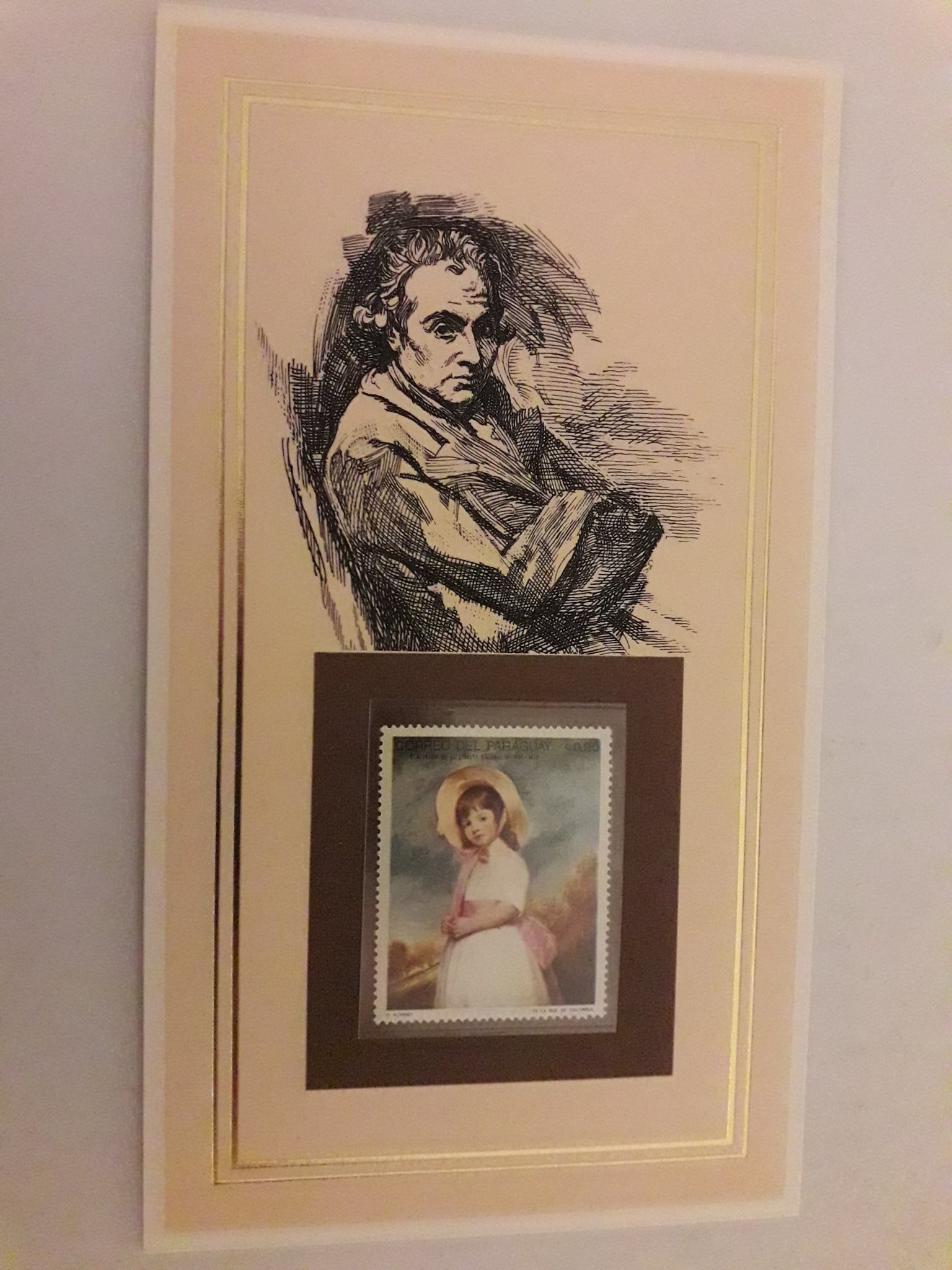 Engelsk känd konstnär George Romney med sin kän.. | Köp på Tradera ...