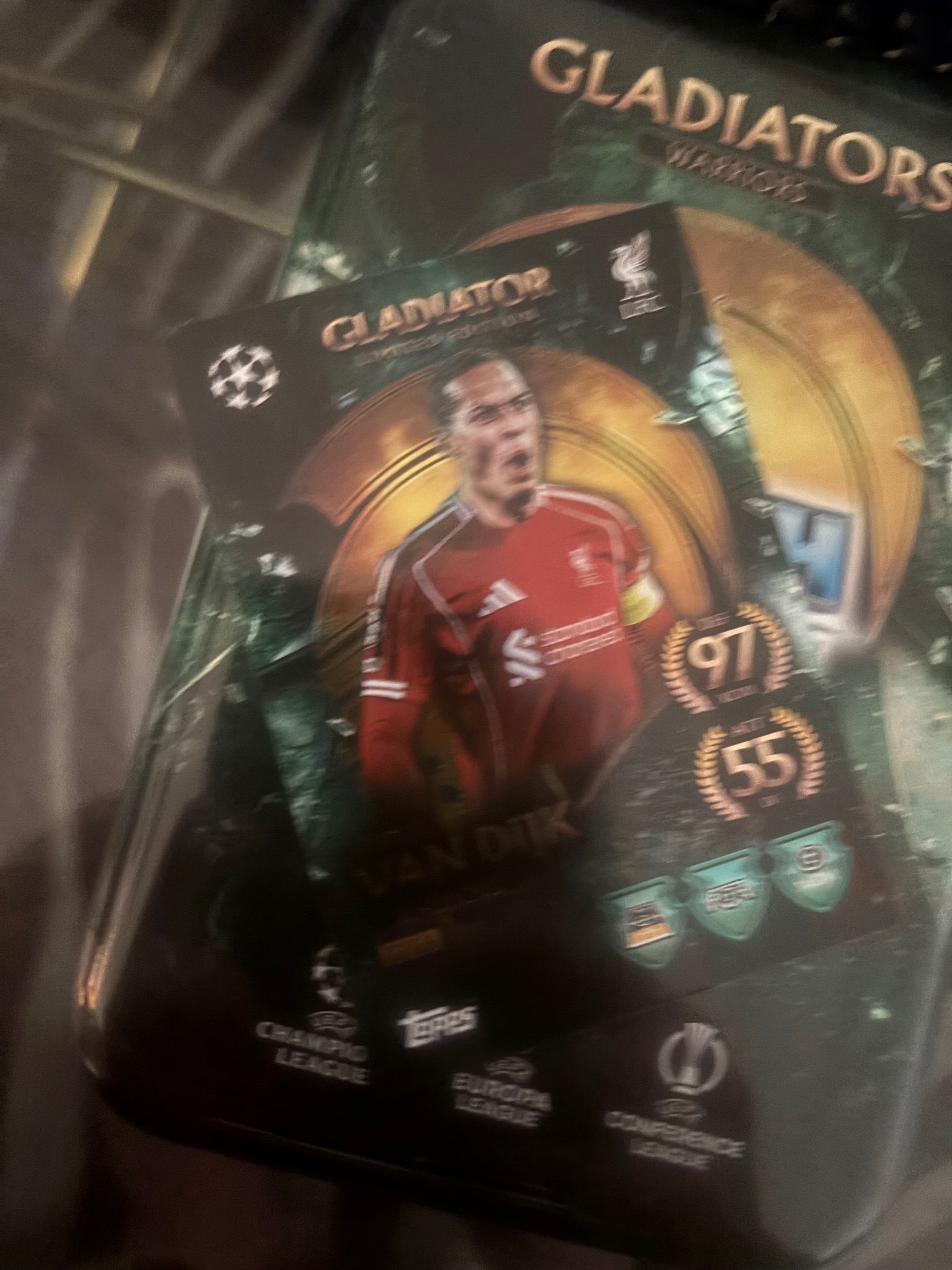 Match Attax Gladiator Van Dijk Liverpool FC | Köp på Tradera (708275533)