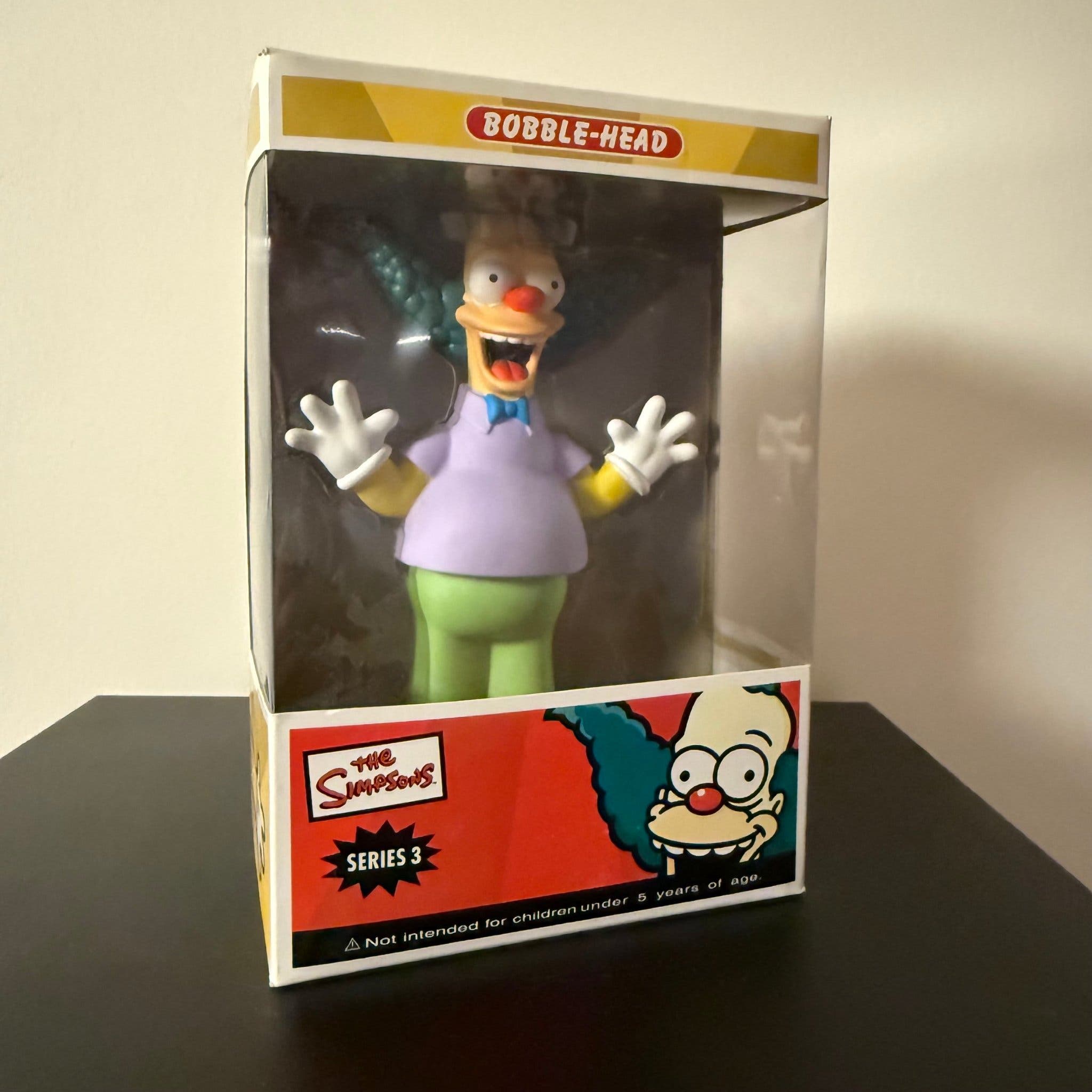 Se produkter som liknar Krusty the Clown Bobble-Head .. på Tradera ...