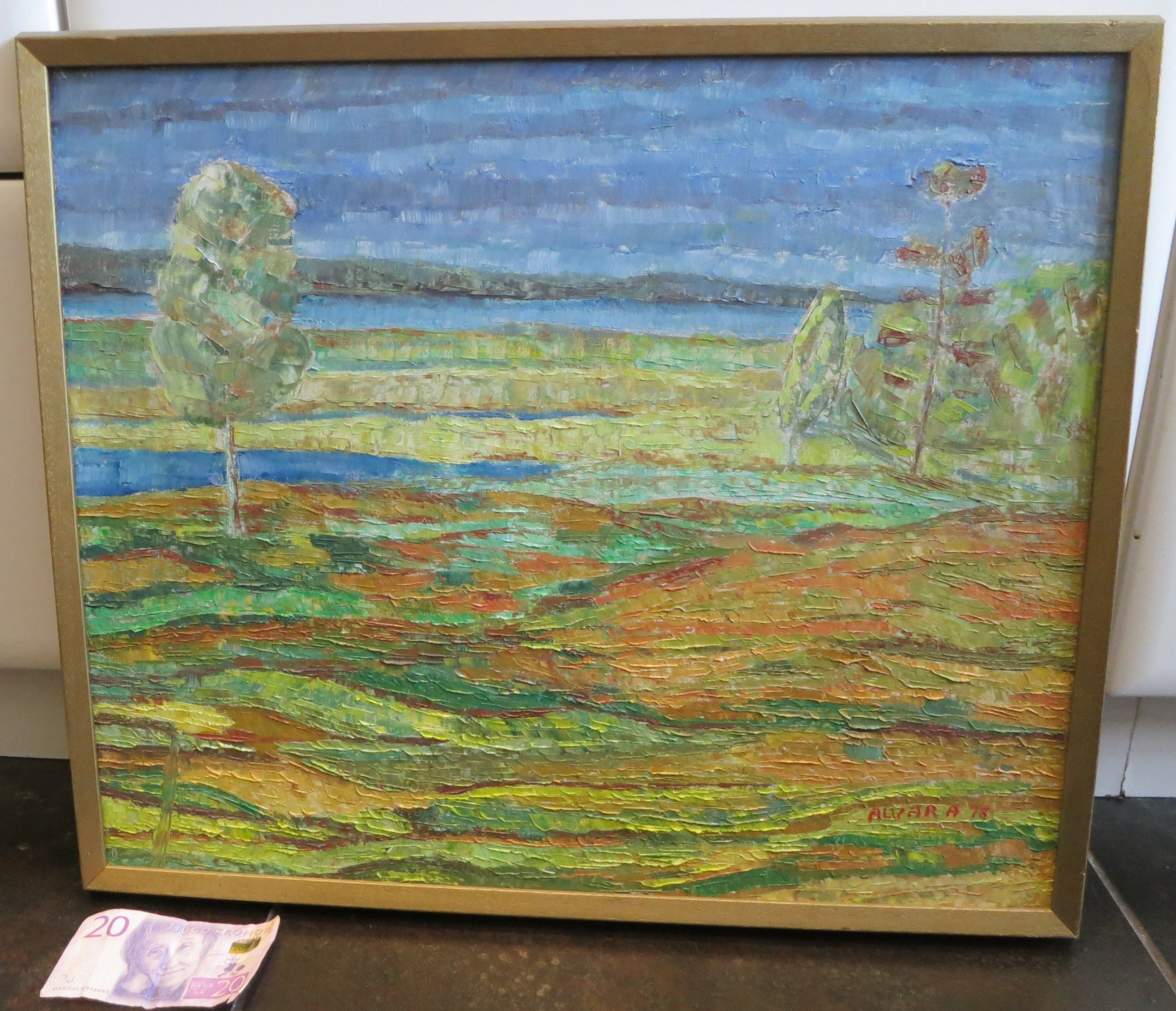 Se produkter som liknar 4 tavlor av Askims-konstnären.. på Tradera ...