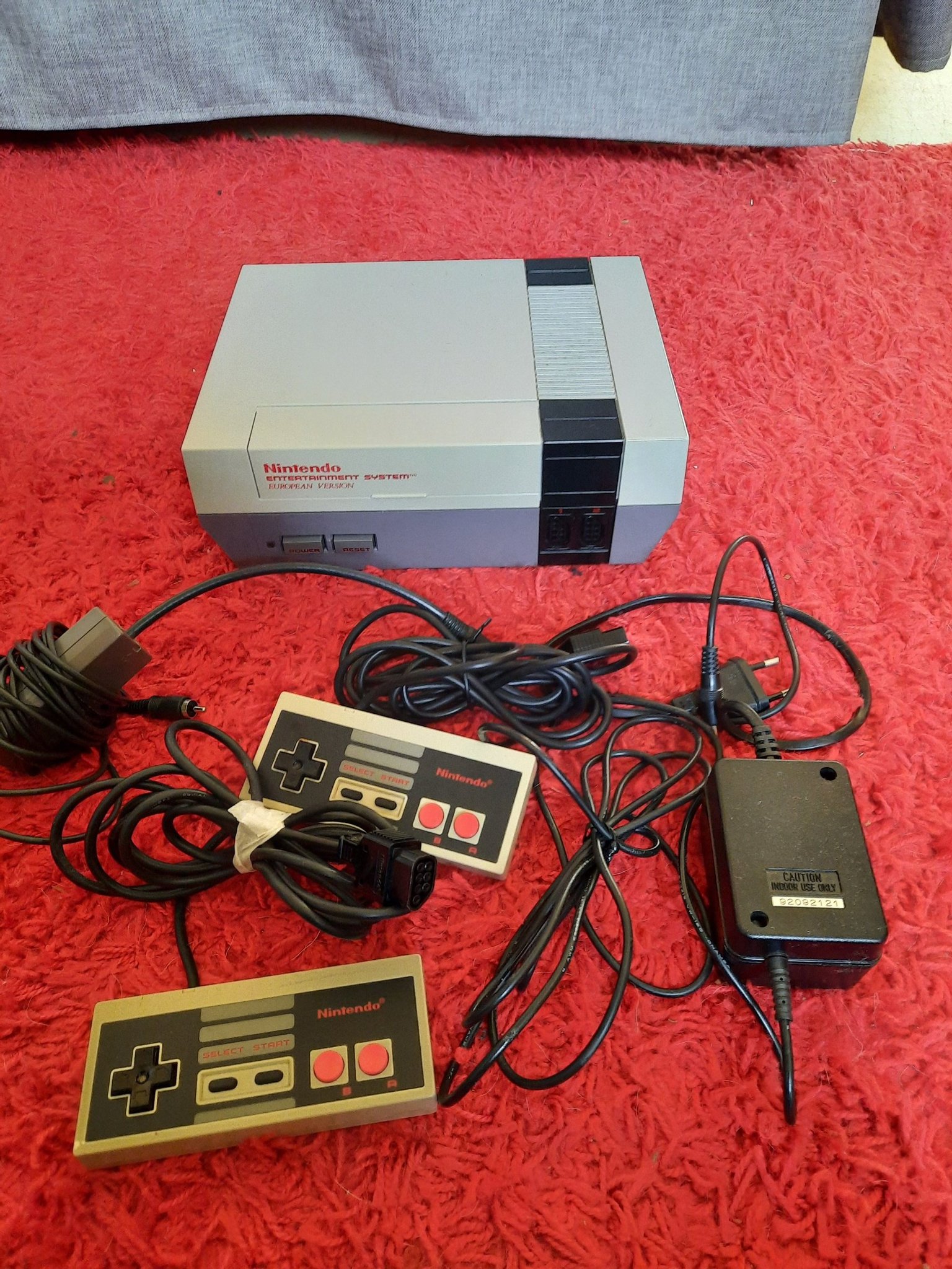 Nintendo 8-bit, nes konsoll, 2 st handkontrolle.. | Köp på Tradera ...