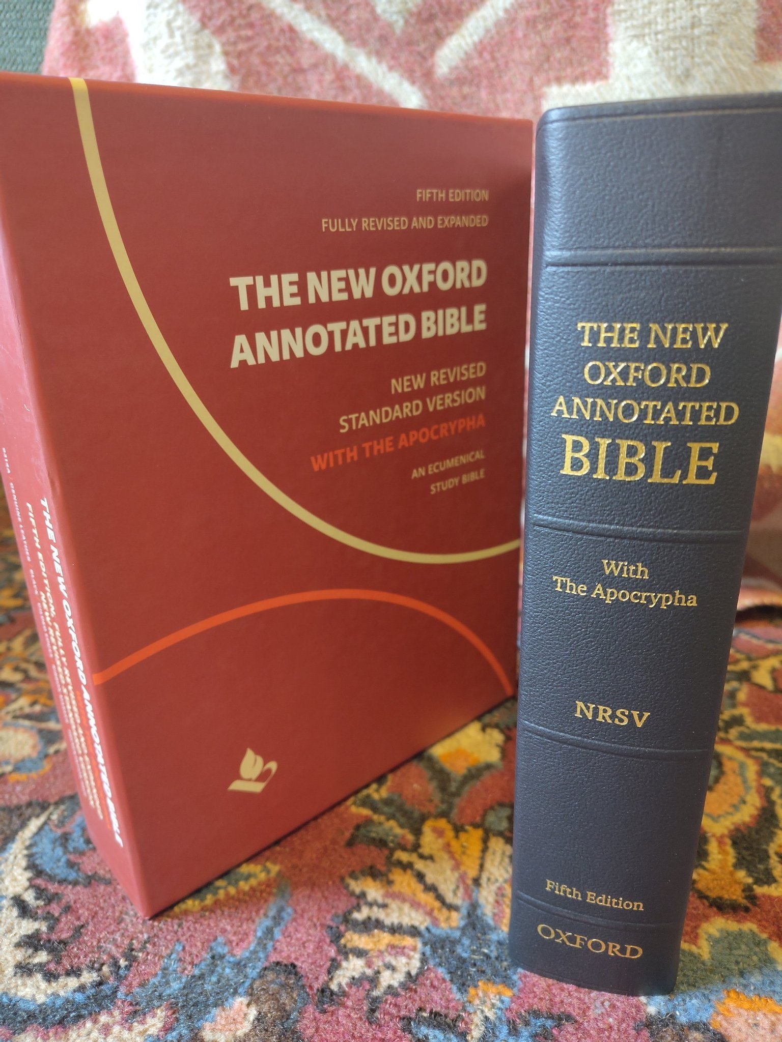 The New Oxford Annotated Bible (Kristendom, Jes.. | Köp på Tradera ...